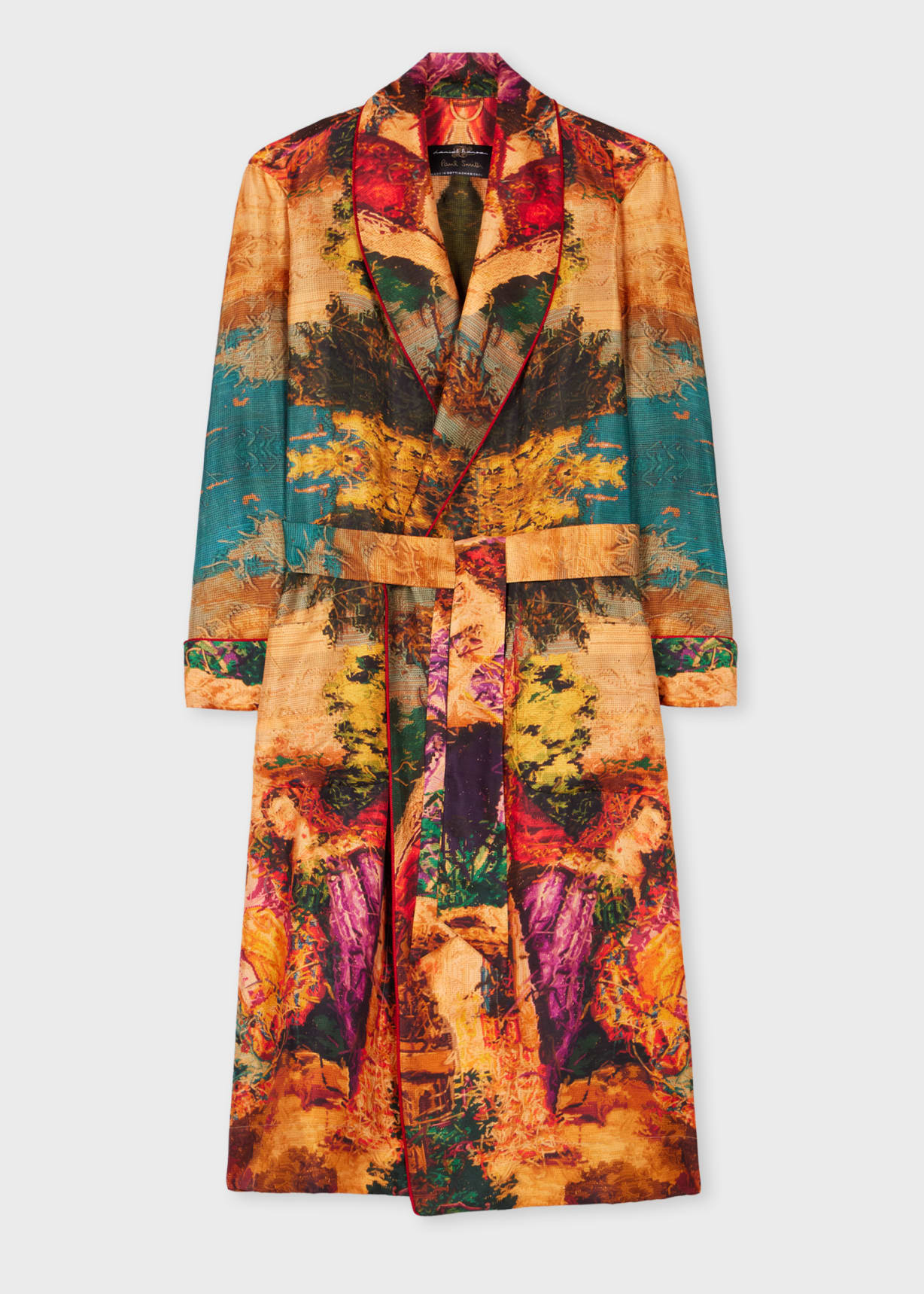 Daniel Hanson For Paul Smith - Tapestry Print Silk Dressing Gown