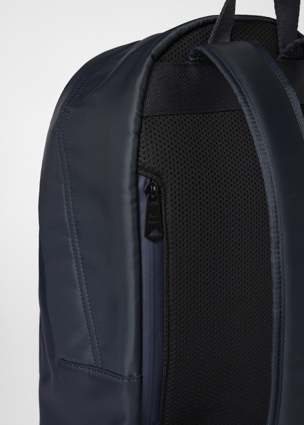 Navy 'Artist Stripe' Recycled Polyester Backpack
