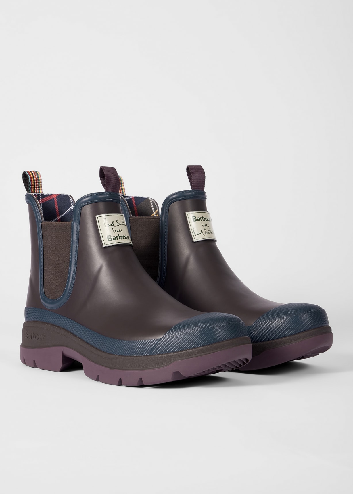 Paul Smith loves Barbour - Rustic Ankle Wellingtons