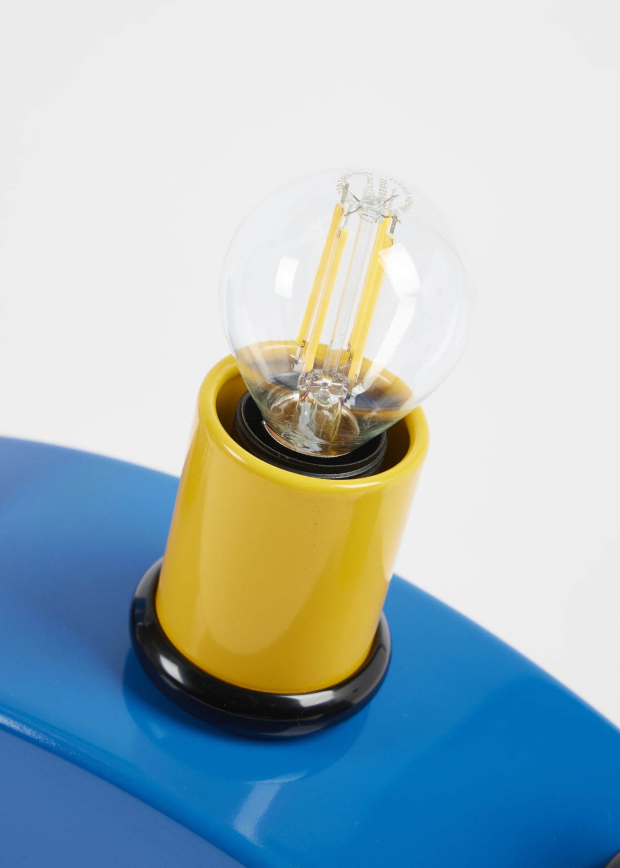 Blue Super Table Lamp - Memphis Milano