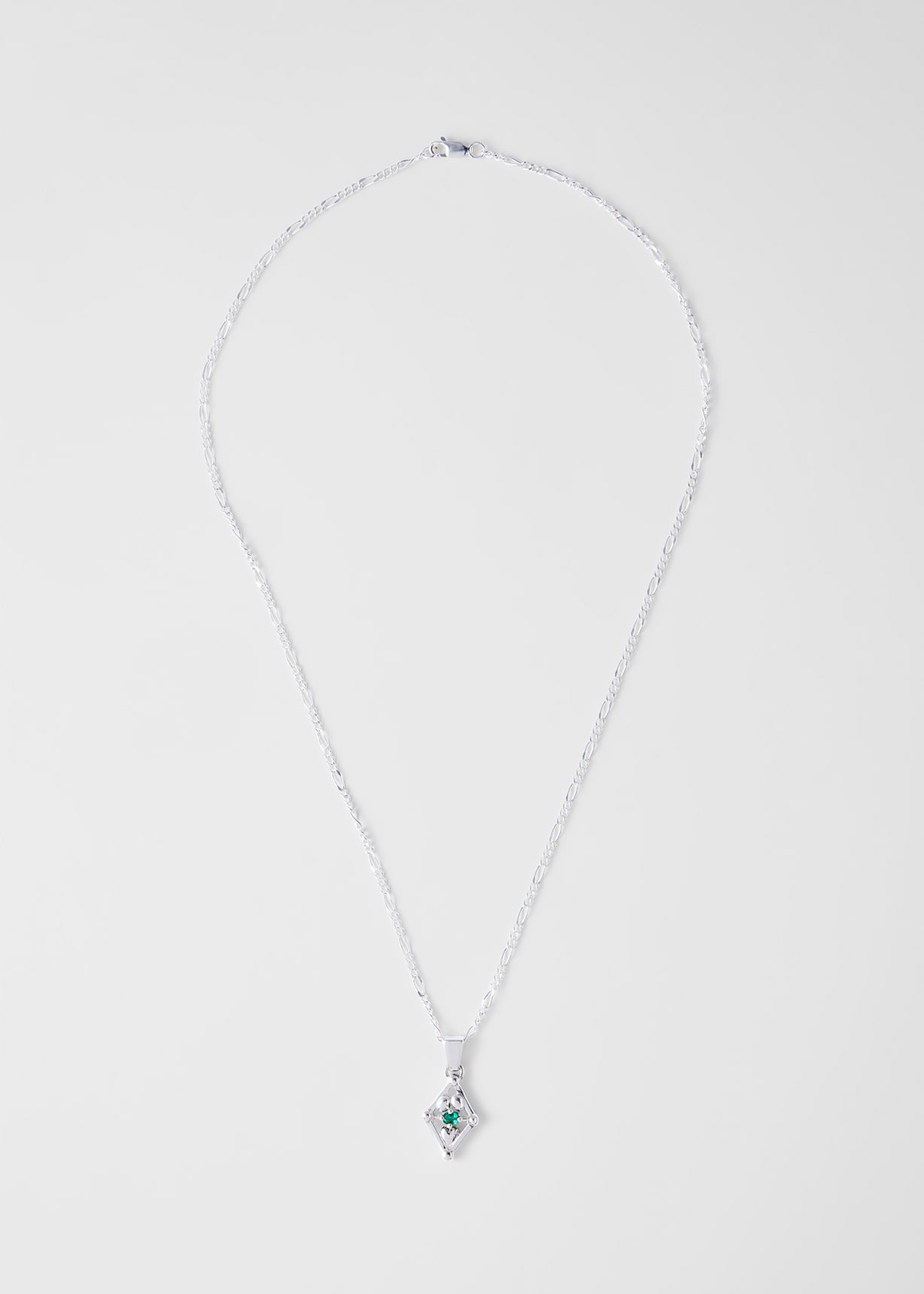 Alec Doherty For Paul Smith - Emerald Kite One Pendant Necklace