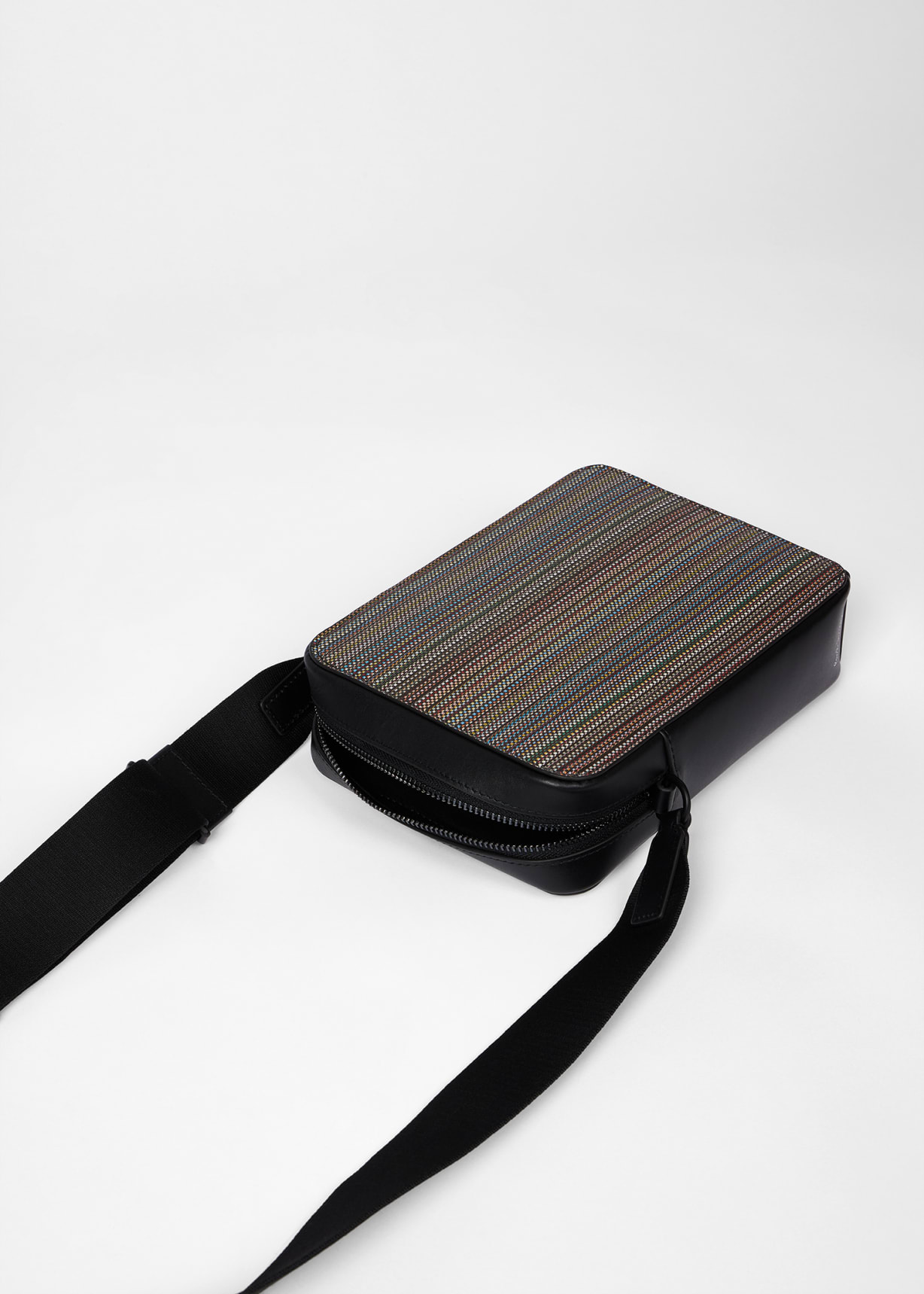 Men's 'Signature Stripe' Coated Canvas Flight Bag