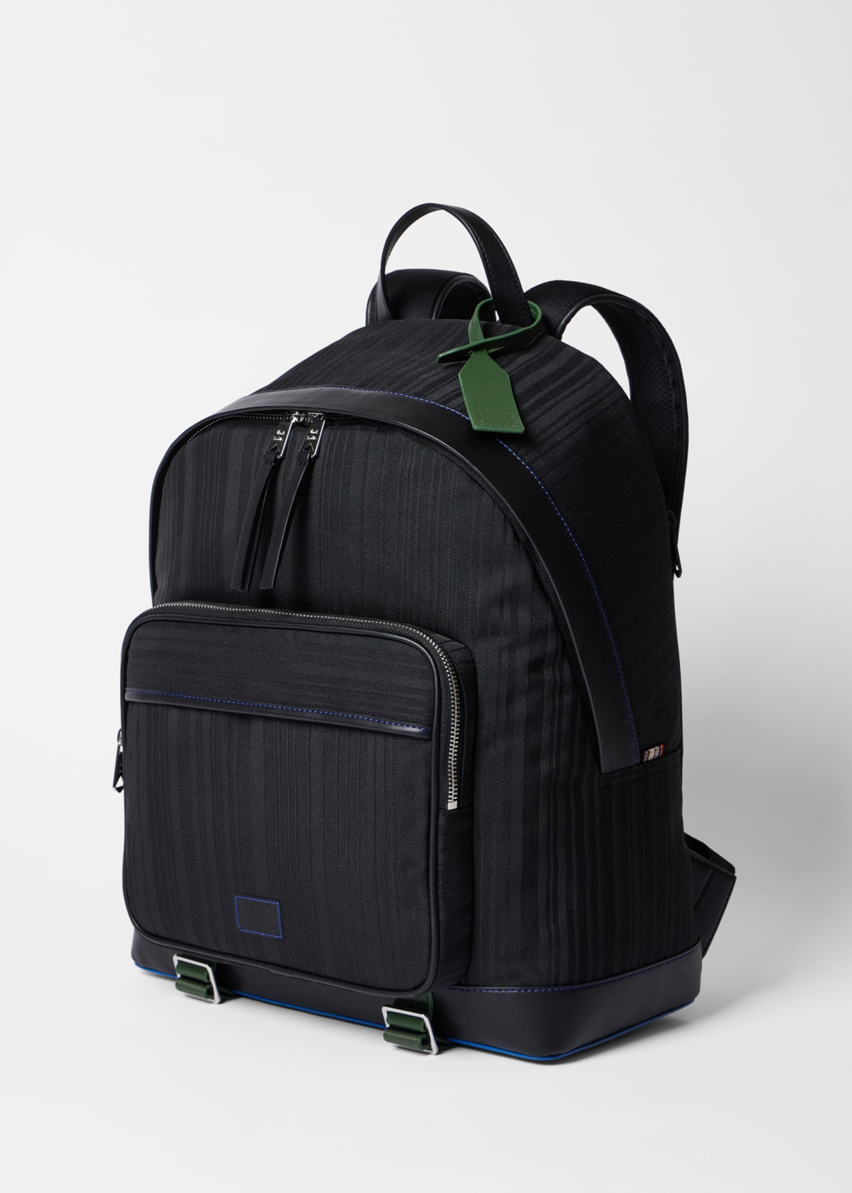 Paul Smith x MINI - Black Shadow Stripe Backpack