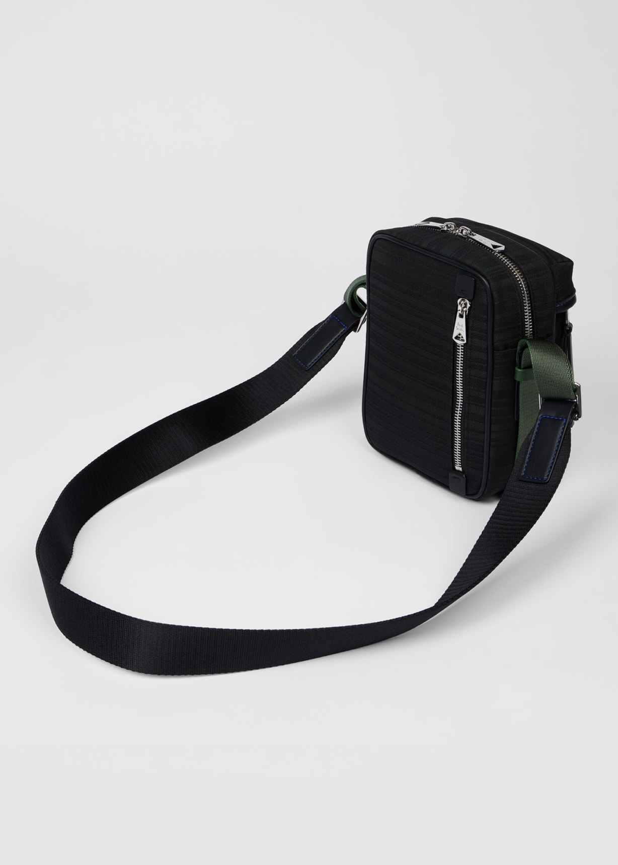 Paul Smith x MINI - Black Shadow Stripe Flight Bag