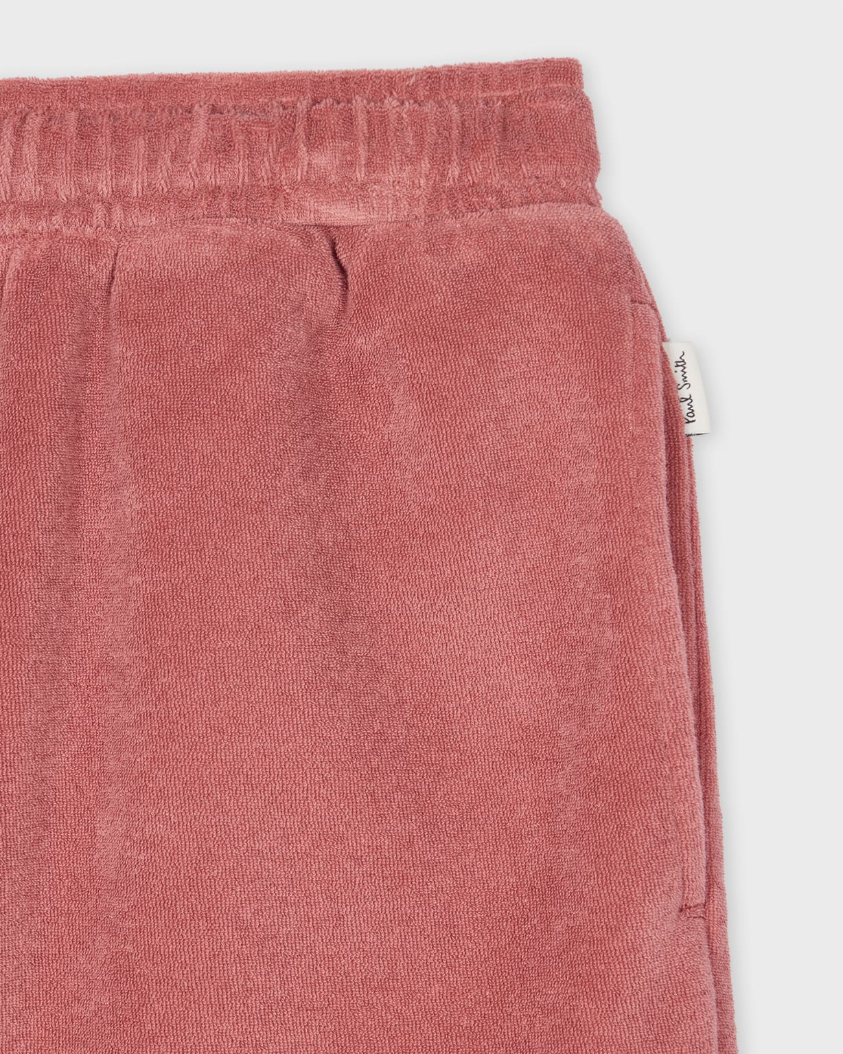 Women's Pink Towelling Shorts Paul Smith