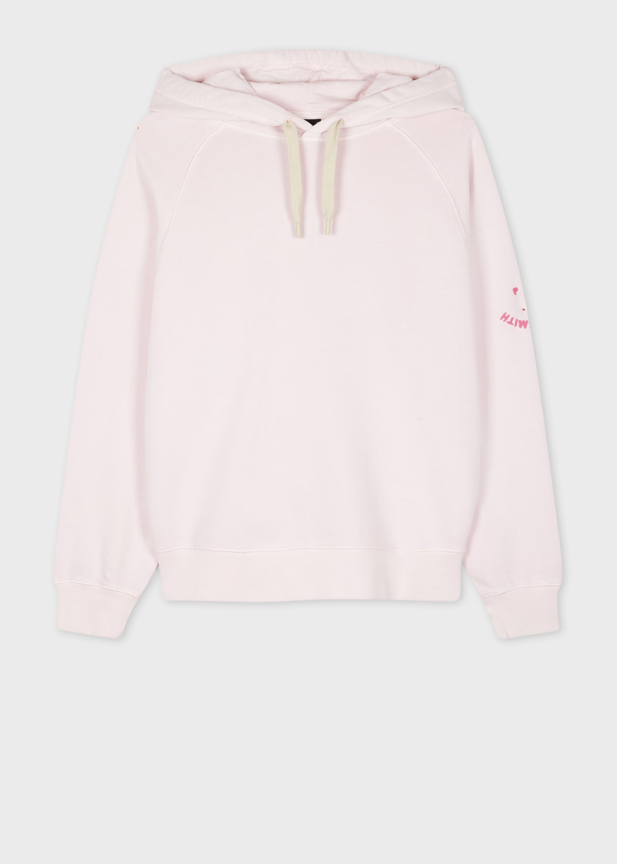 Men's Light Pink 'Happy' Hoodie