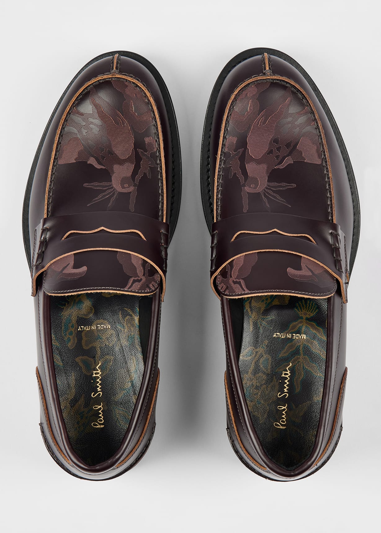 Mocassins Homme Bordeaux 'Donovan' en Cuir