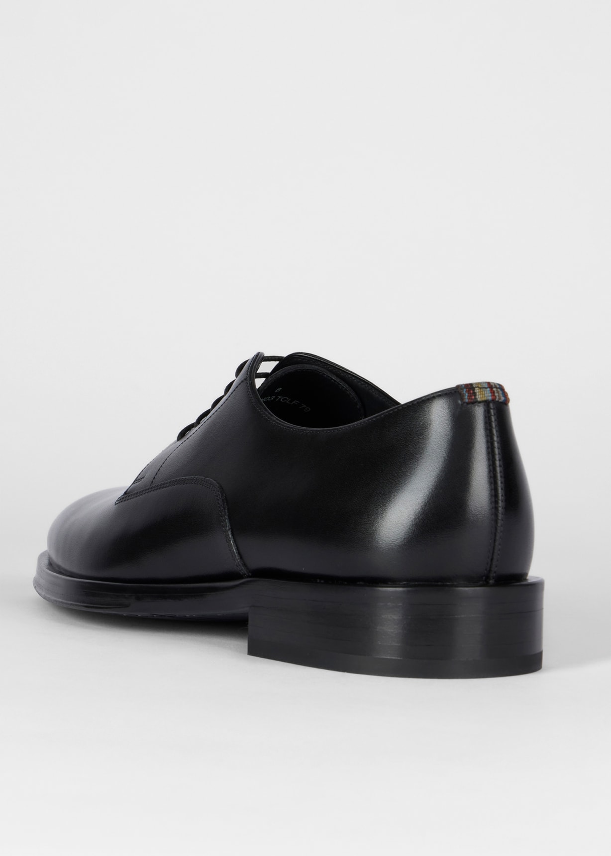 Black Leather 'Jason' Shoes