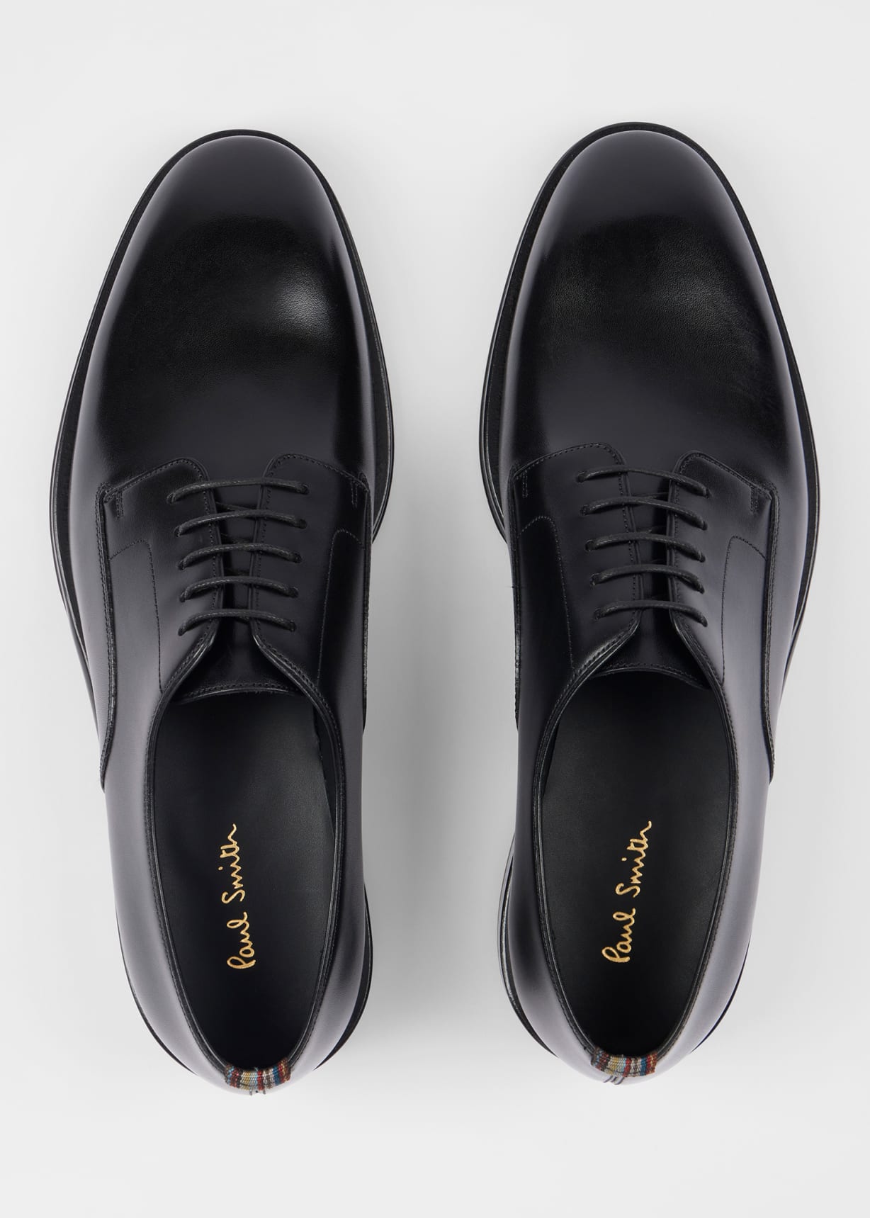Black Leather 'Jason' Shoes