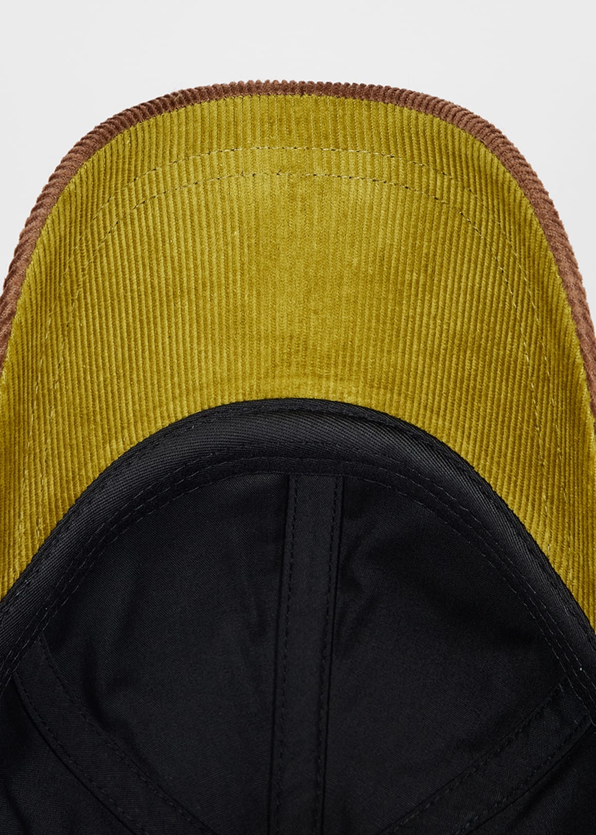 Brown Corduroy Baseball Cap