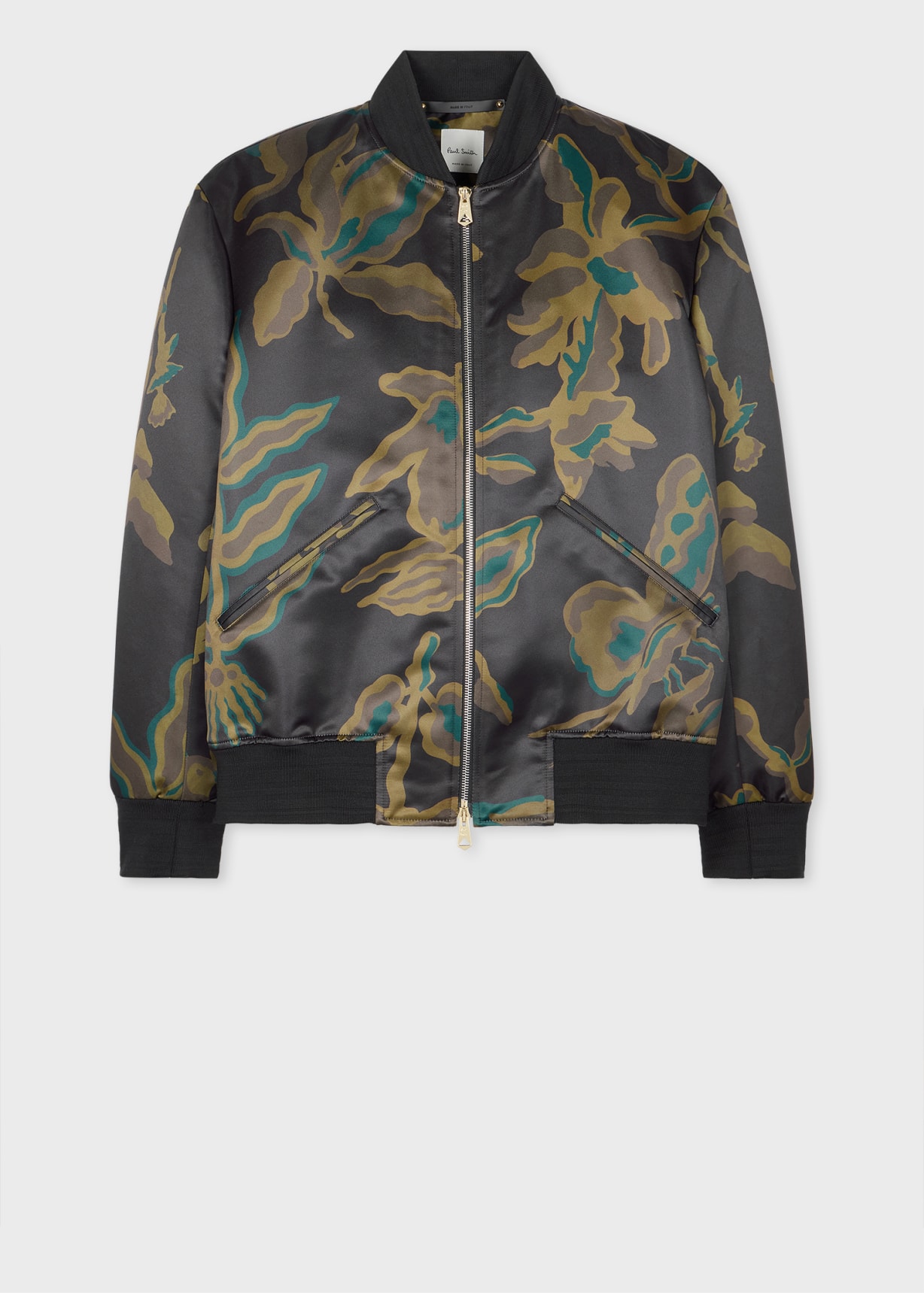 'Bohemia' Print Bomber Jacket