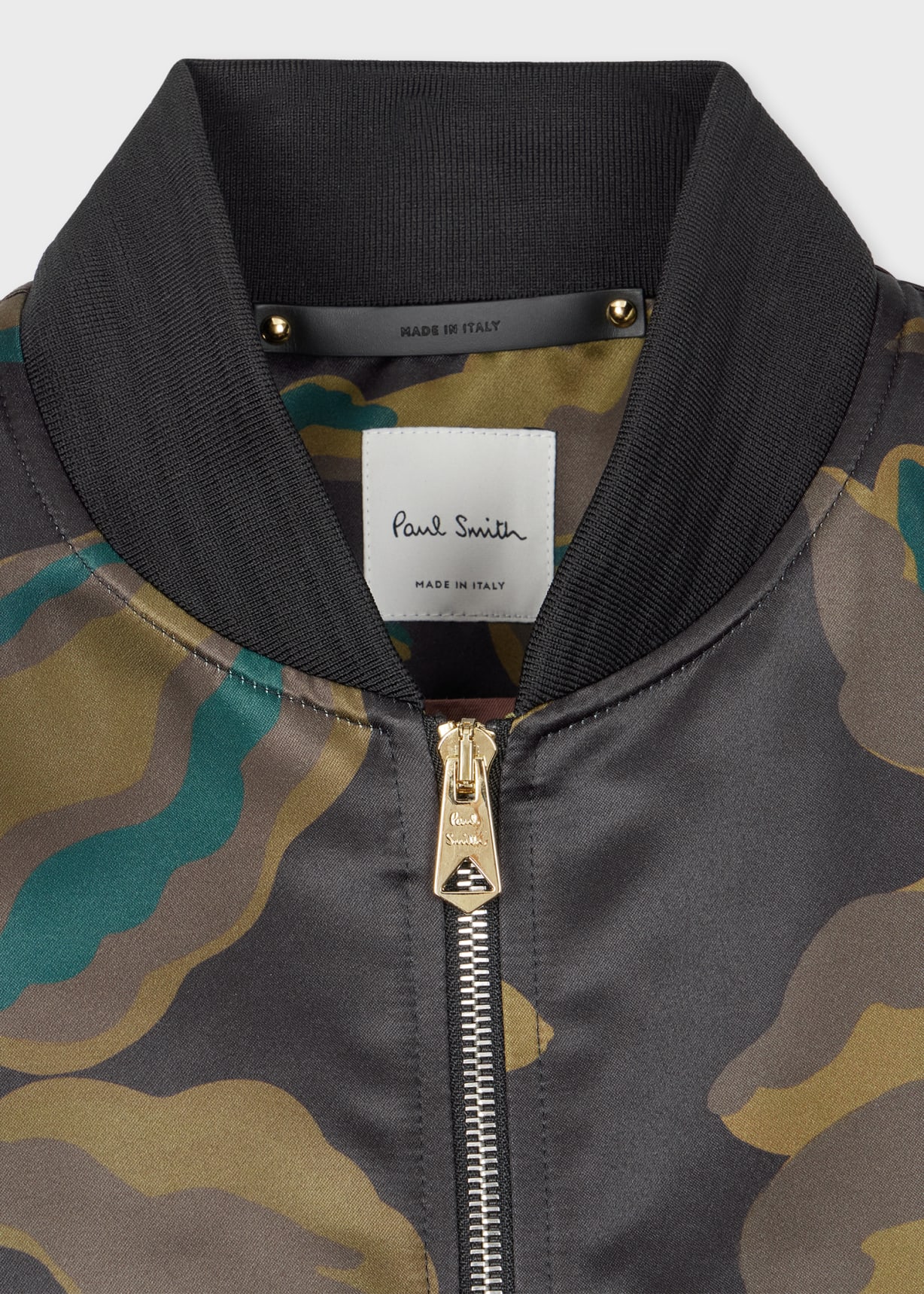 'Bohemia' Print Bomber Jacket