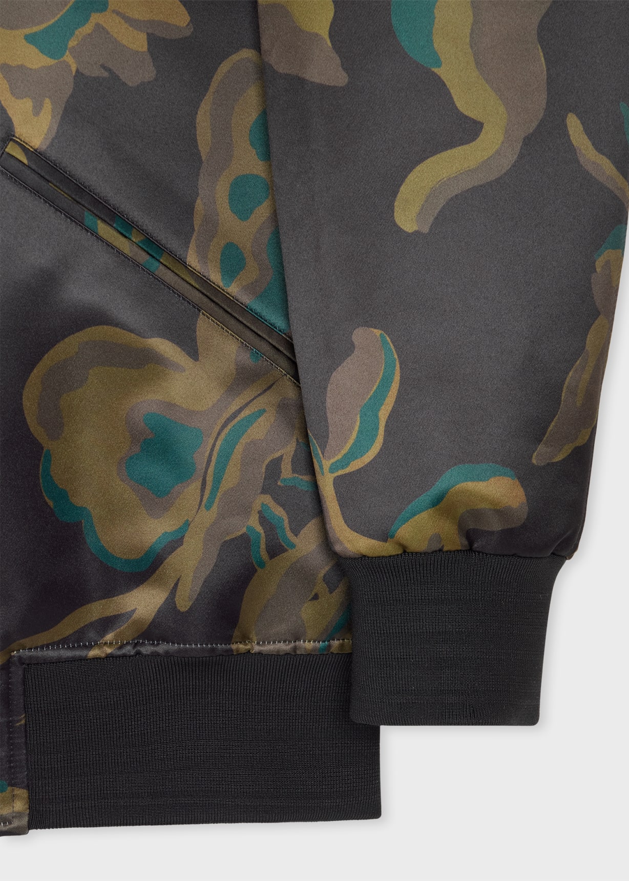 'Bohemia' Print Bomber Jacket