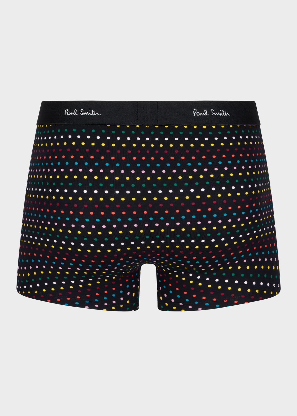 Men's Black 'Signature Polka Dot Stripe' Boxer Briefs