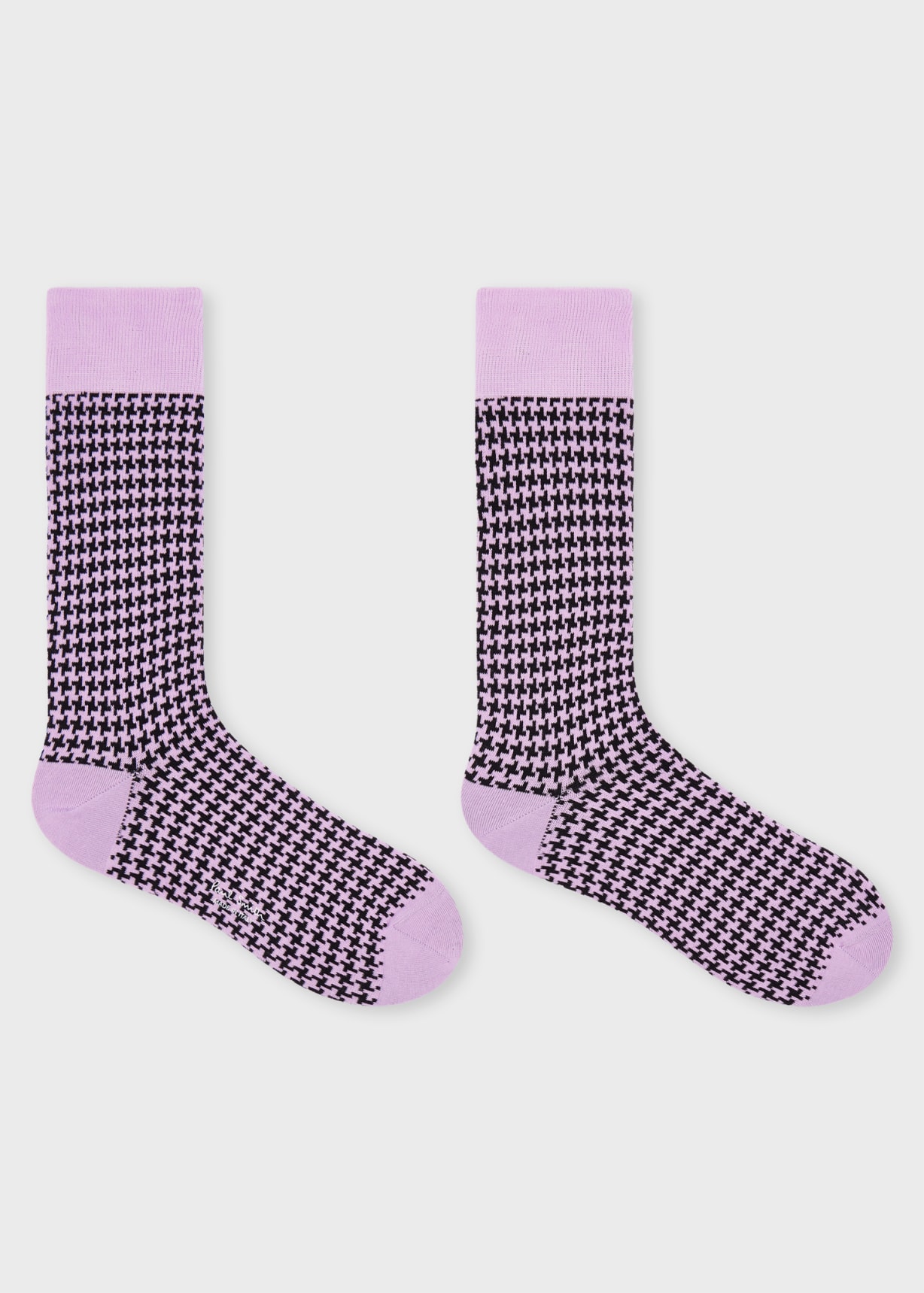 Men's Lilac Gingham Socks