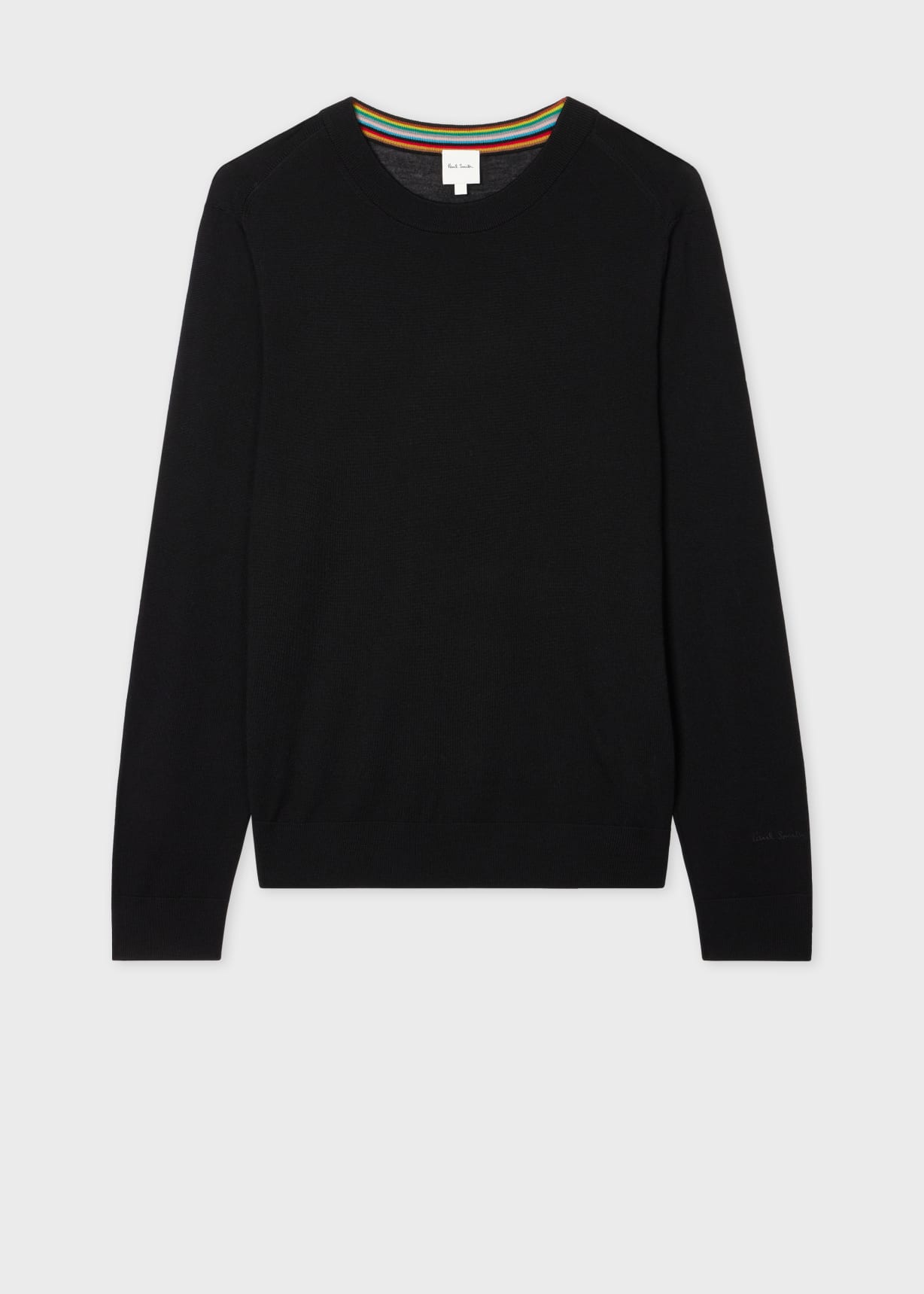 Black Merino Wool Sweater