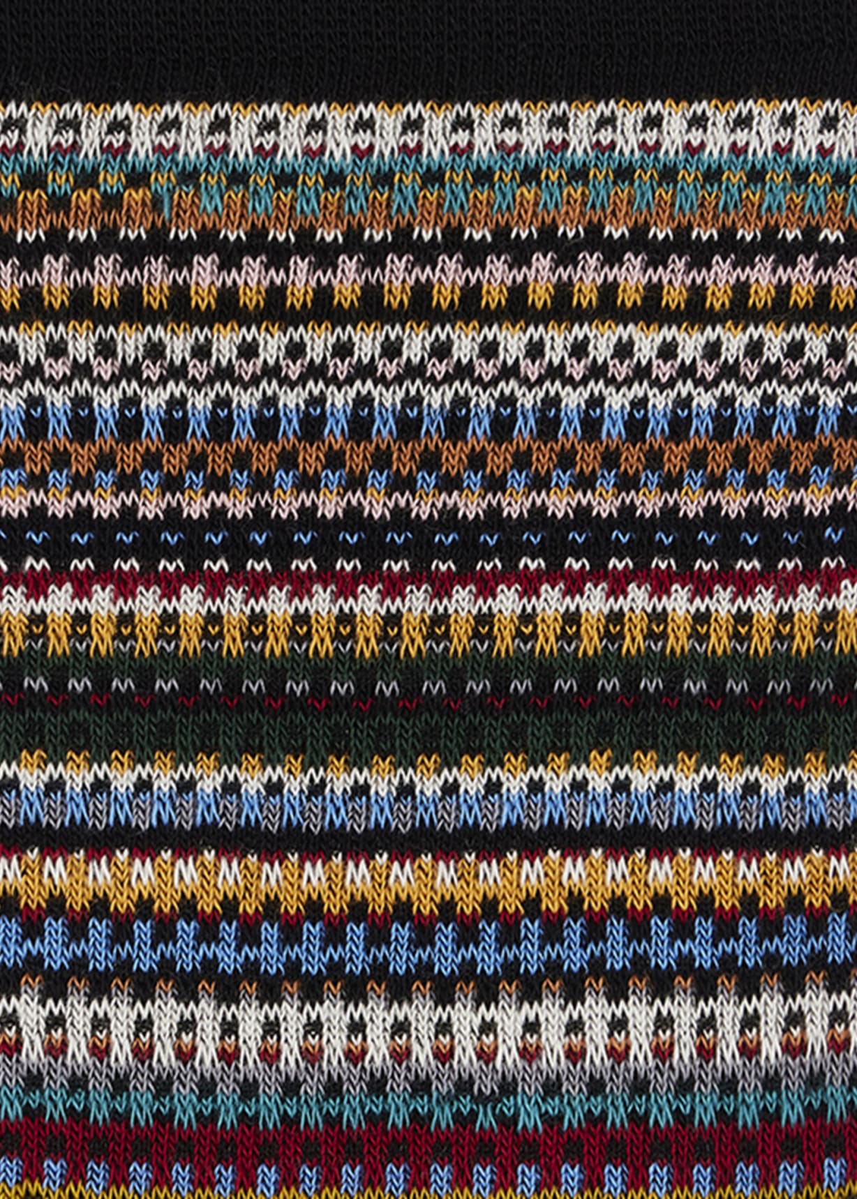 Signature Stripe Cotton-Blend Pique Socks