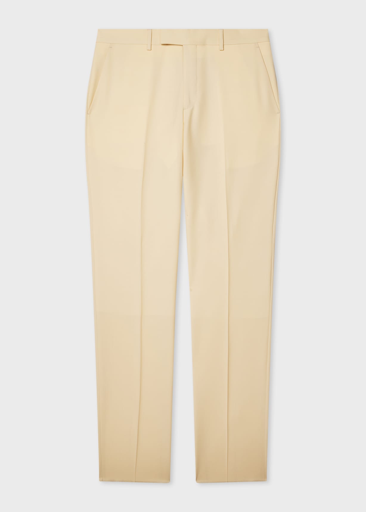 Men's Butter Yellow Wool-Mohair Suit
