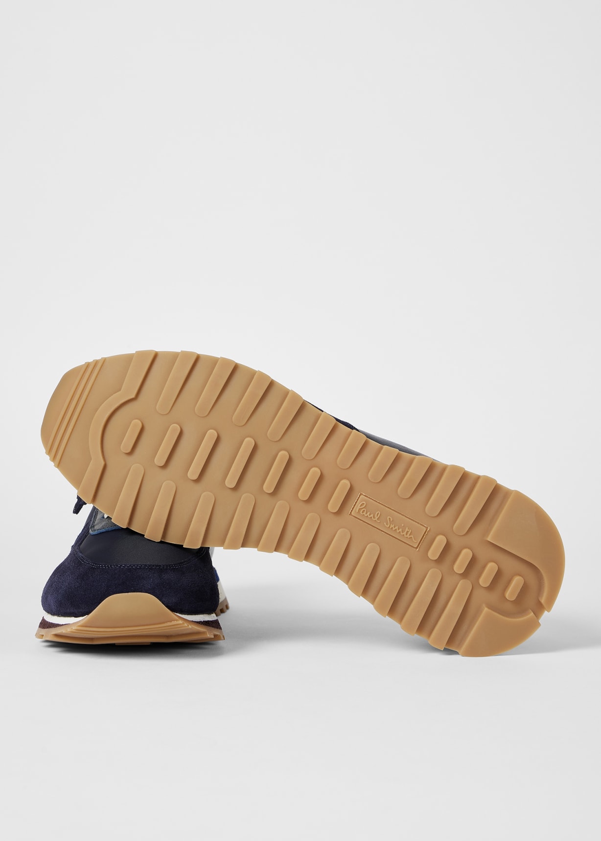 Men's Blue 'Velo' Mixed Retro Trainers