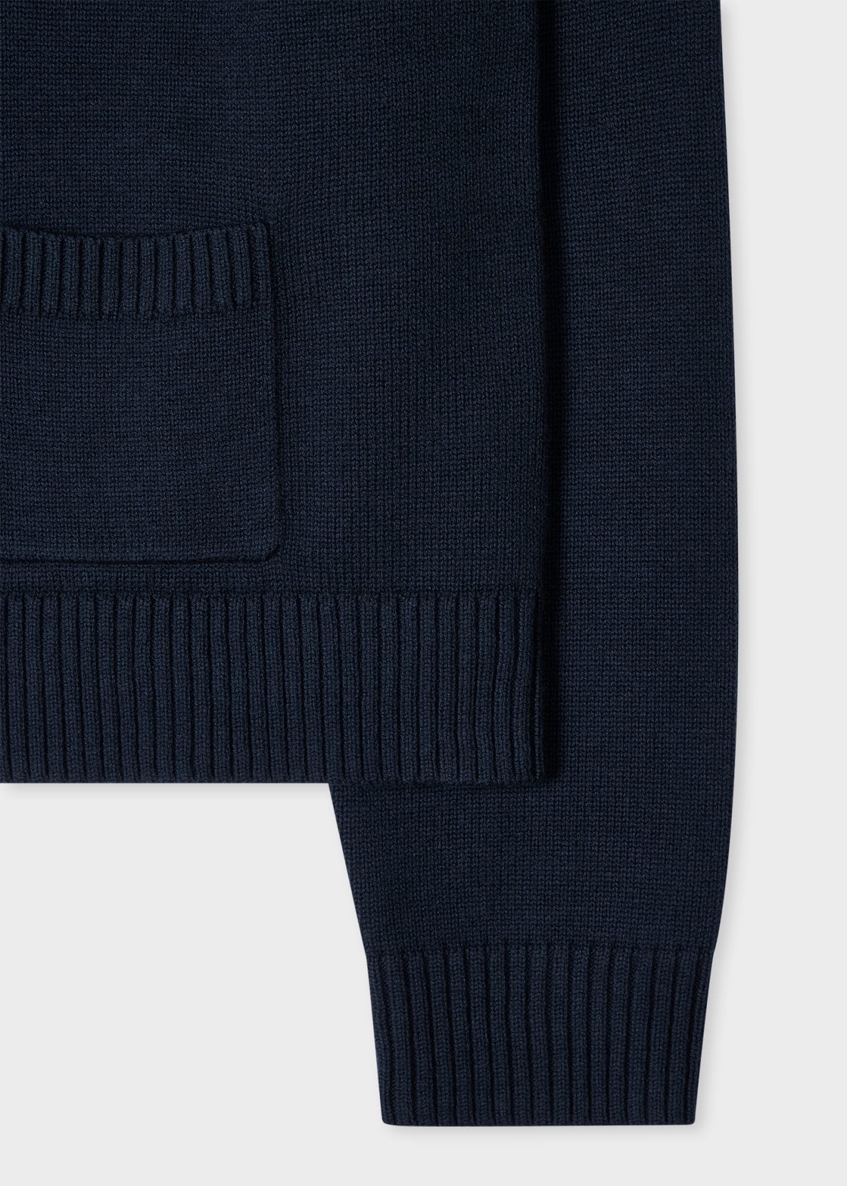 Women's Navy 'Swirl' Placket Cardigan