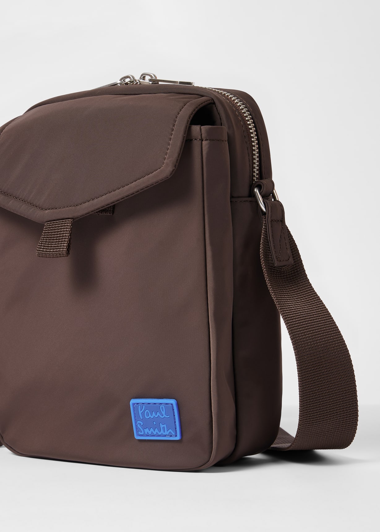Men's Brown Recycled Polyester Flight Bag