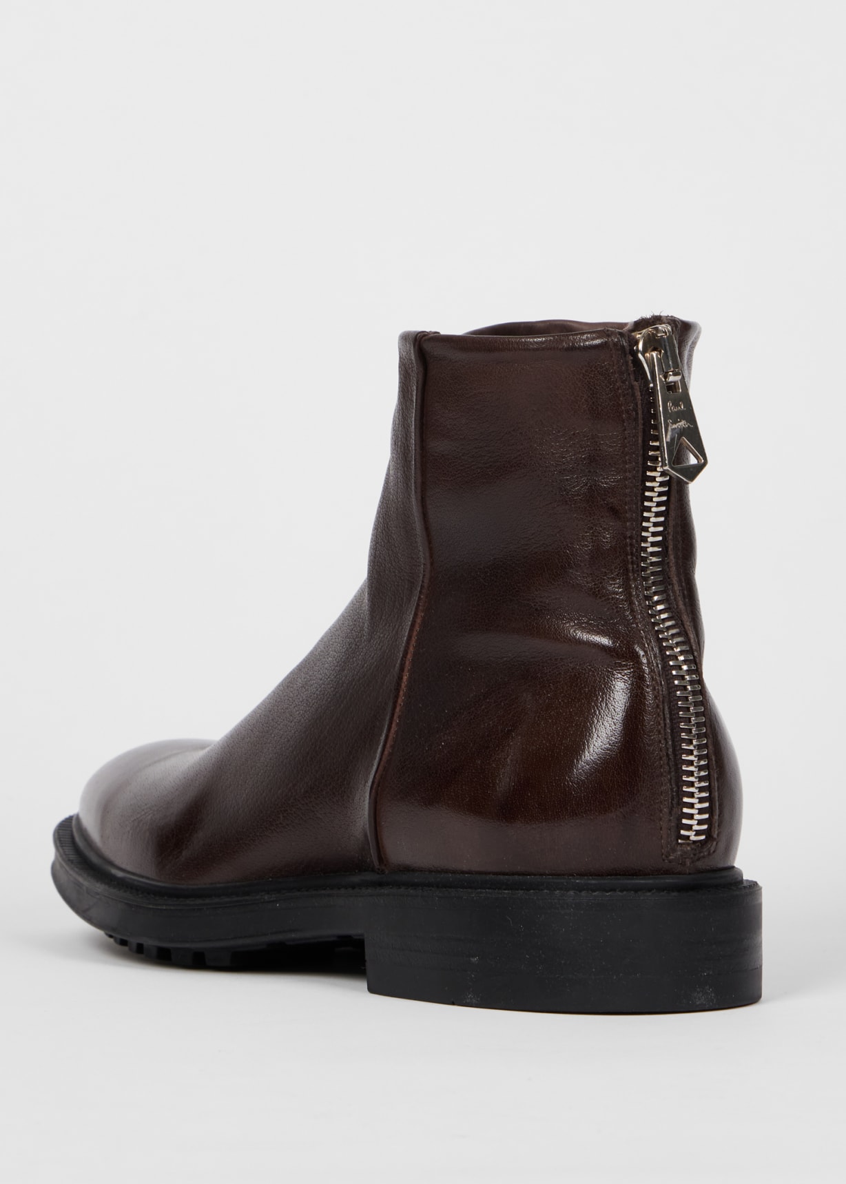 Men's Brown Leather 'Nik' Boots