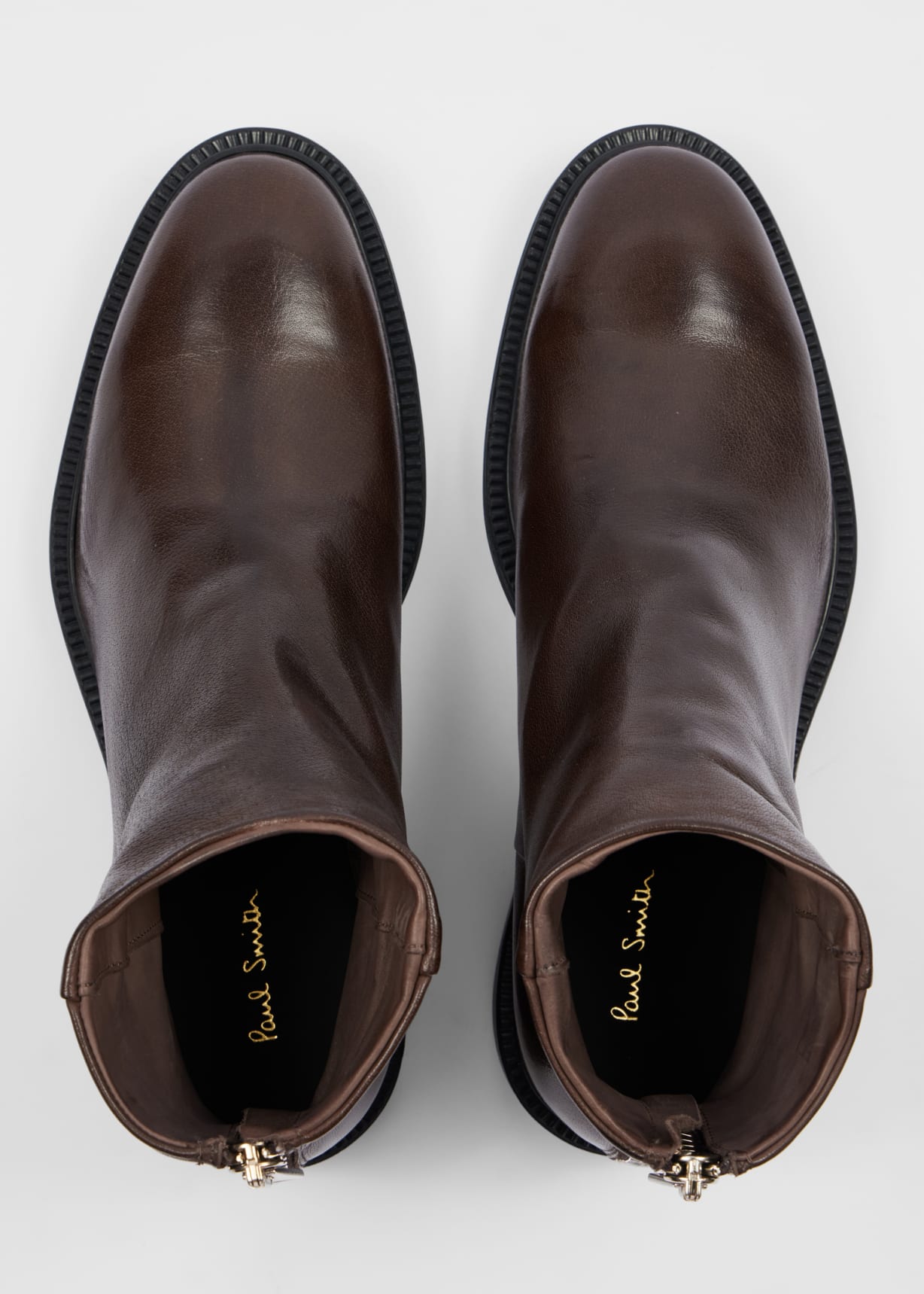 Men's Brown Leather 'Nik' Boots