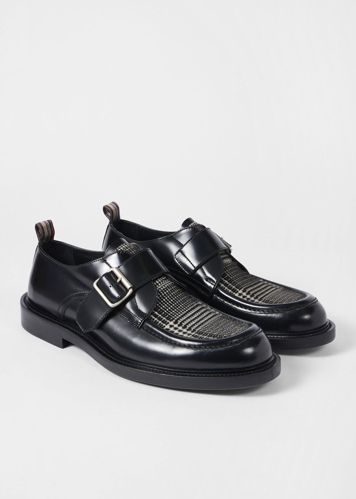 Men's Black Contrast-Vamp 'Newling' Shoes