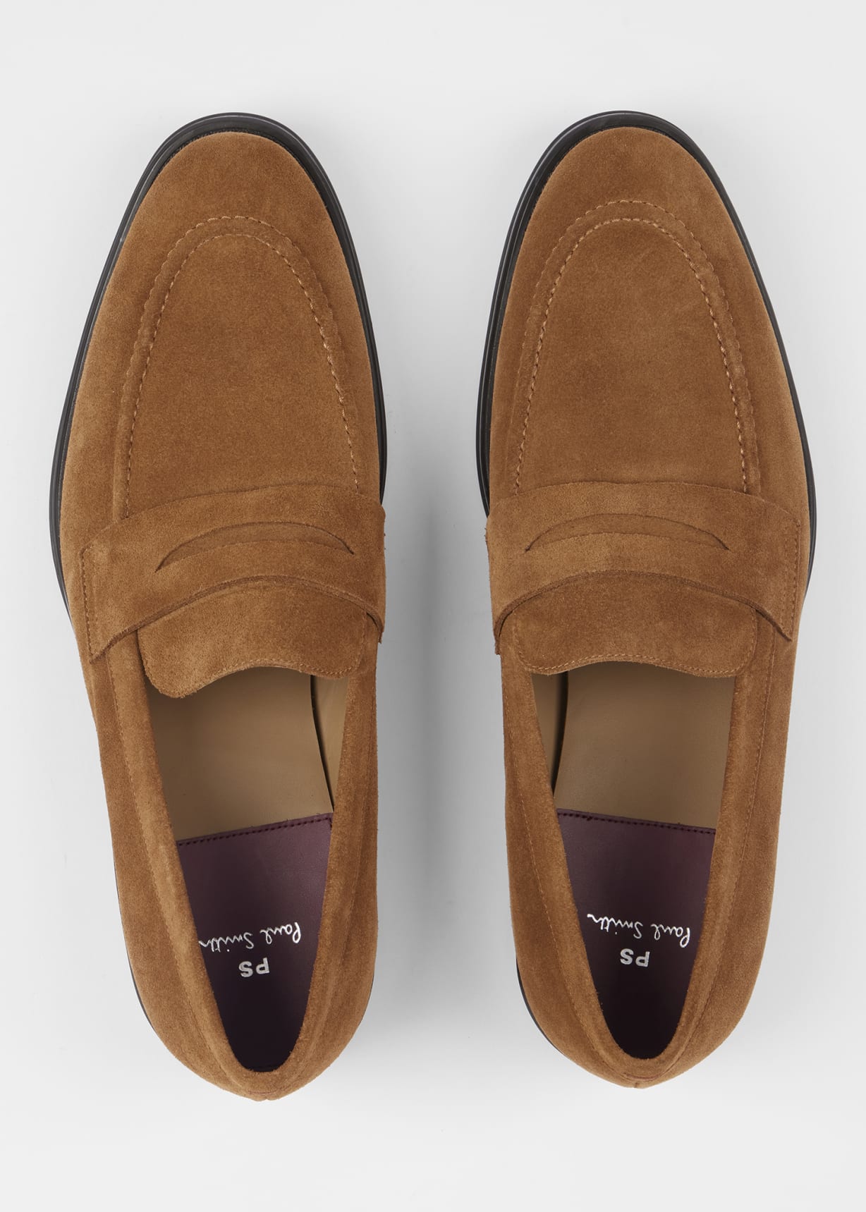 Men's Tan Suede 'Pierce' Loafers