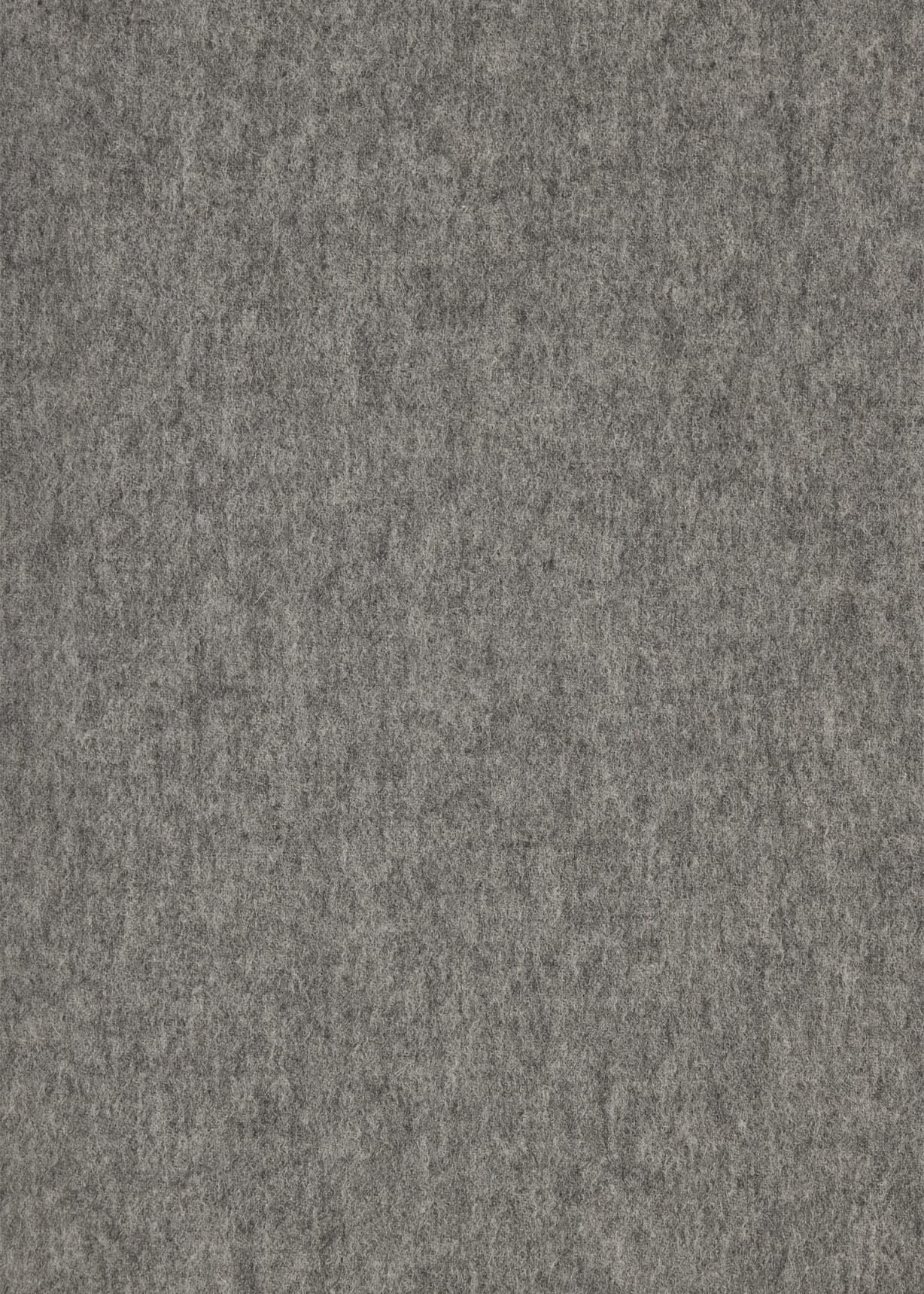 Grey Cashmere Logo Scarf