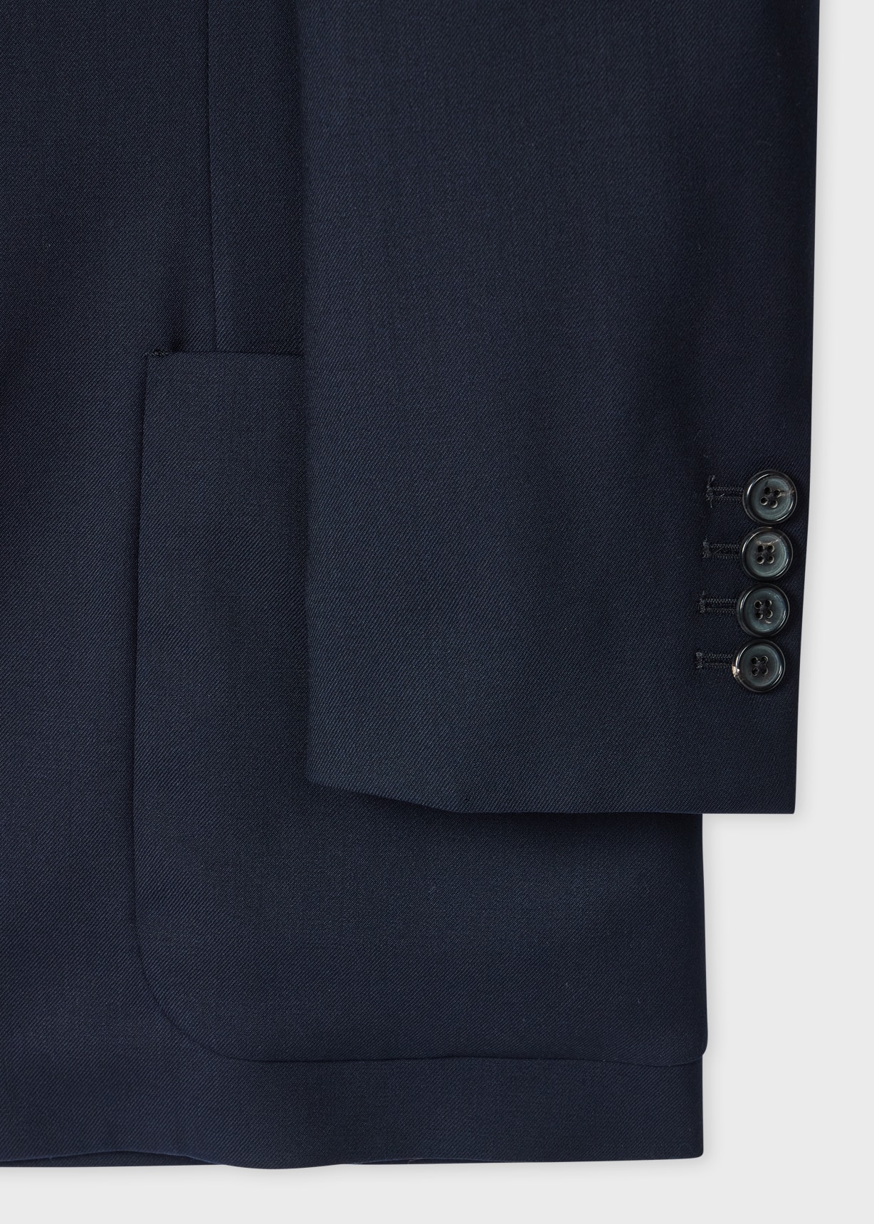 A Suit To Travel In - Navy Wool Unlined Blazer
