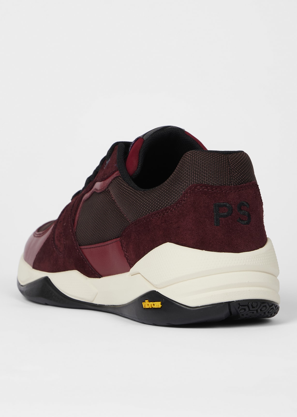 Men's Dark Red 'Ossi' Trainers