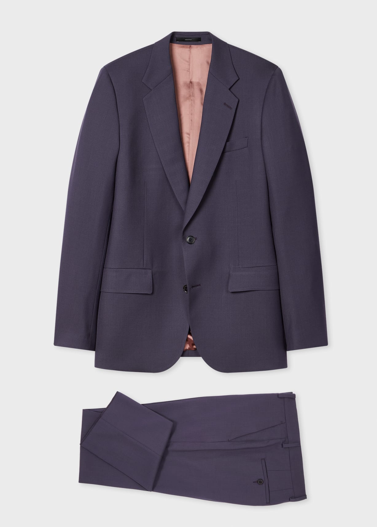 The Mayfair - Dark Purple Wool 'A Suit To Travel In'