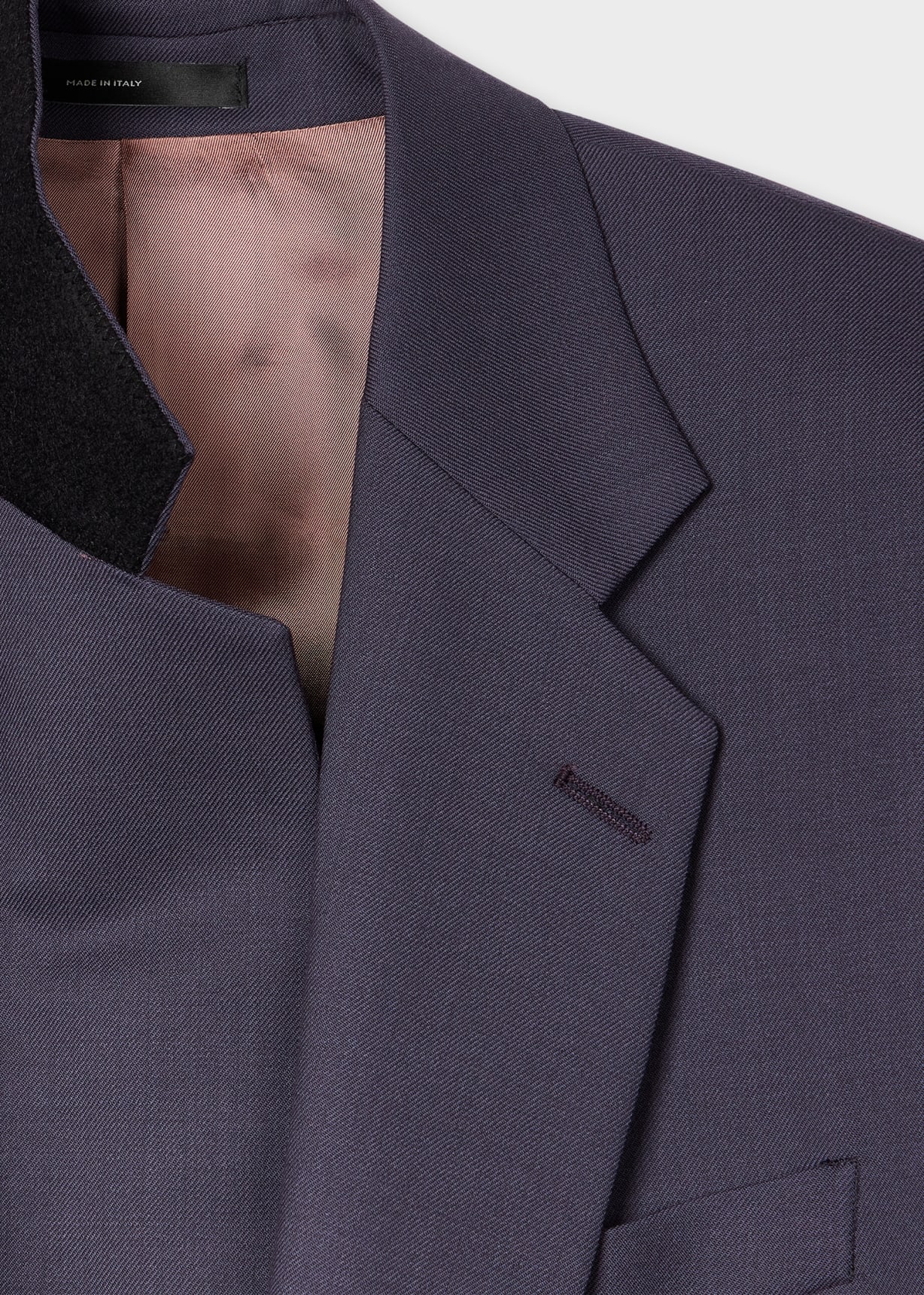 The Mayfair - Dark Purple Wool 'A Suit To Travel In'