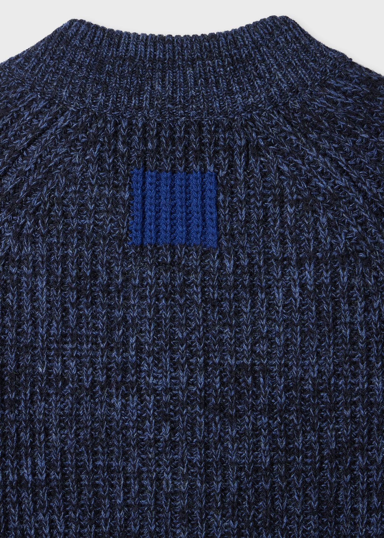 Paul Smith loves Barbour - Navy Knitted Bomber Cardigan