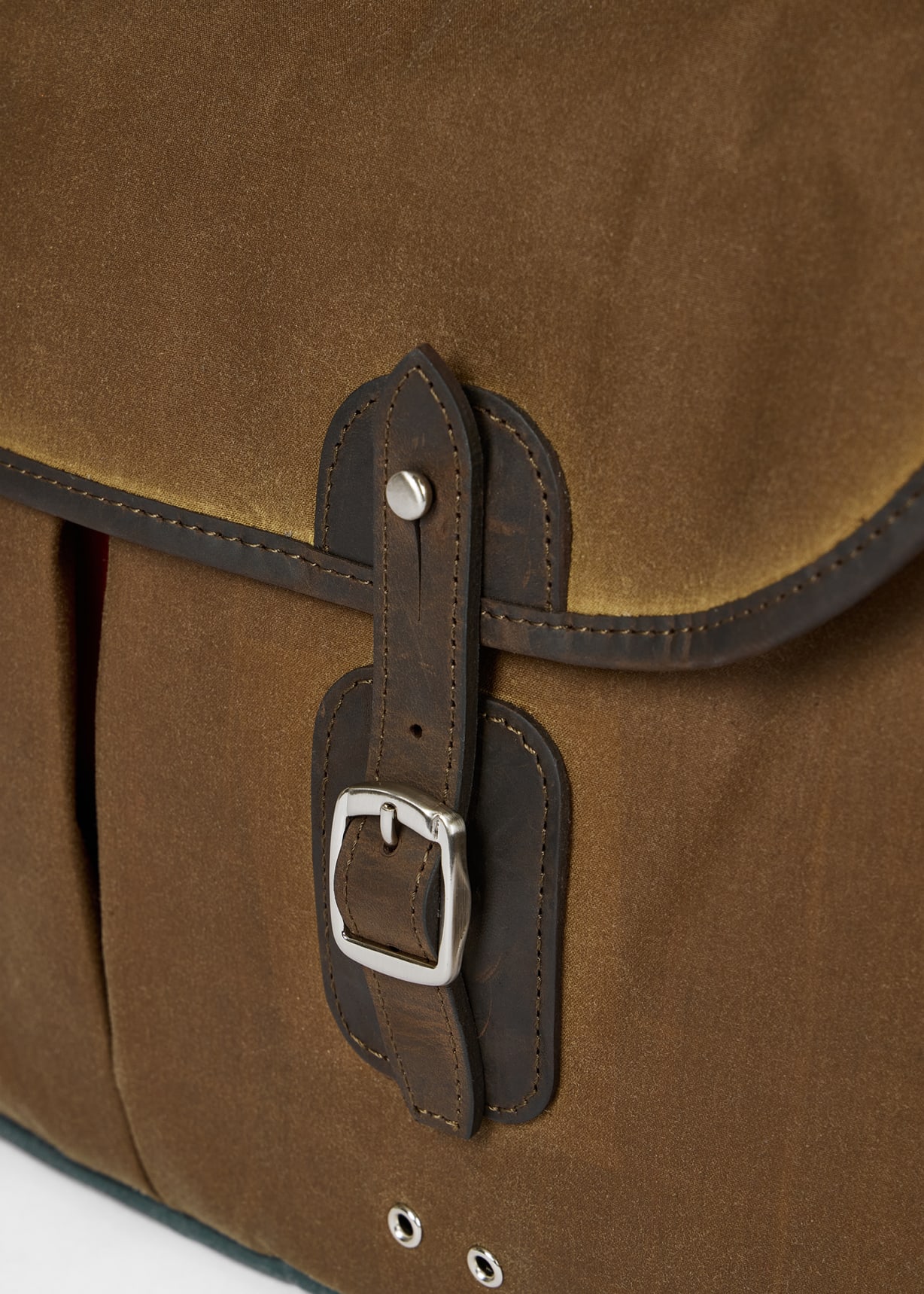 Paul Smith loves Barbour - Tan Wax Tarras Bag