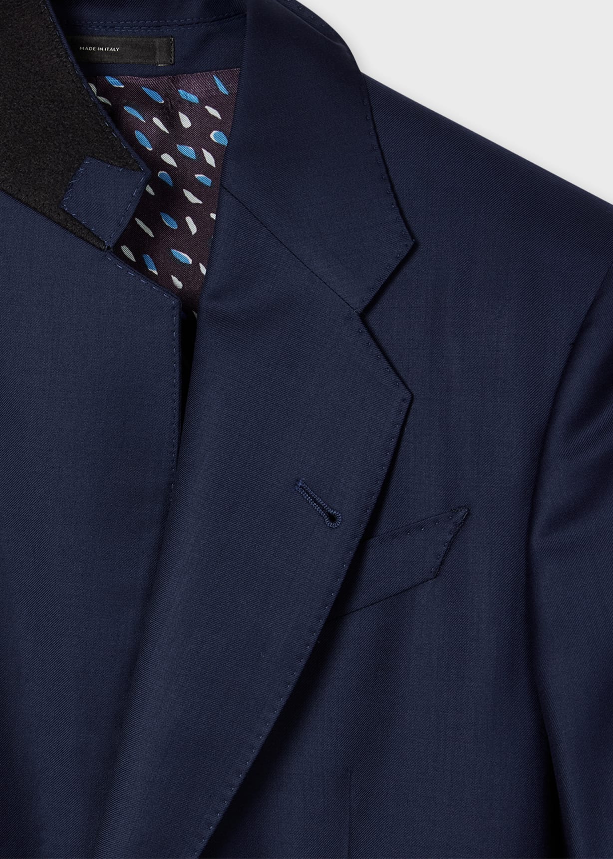 Men's Navy Wool Suit