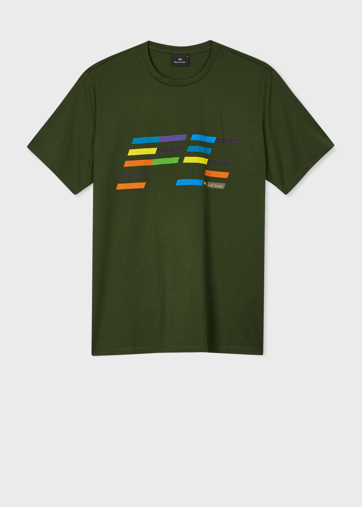 Green PS Tilt Logo T-Shirt