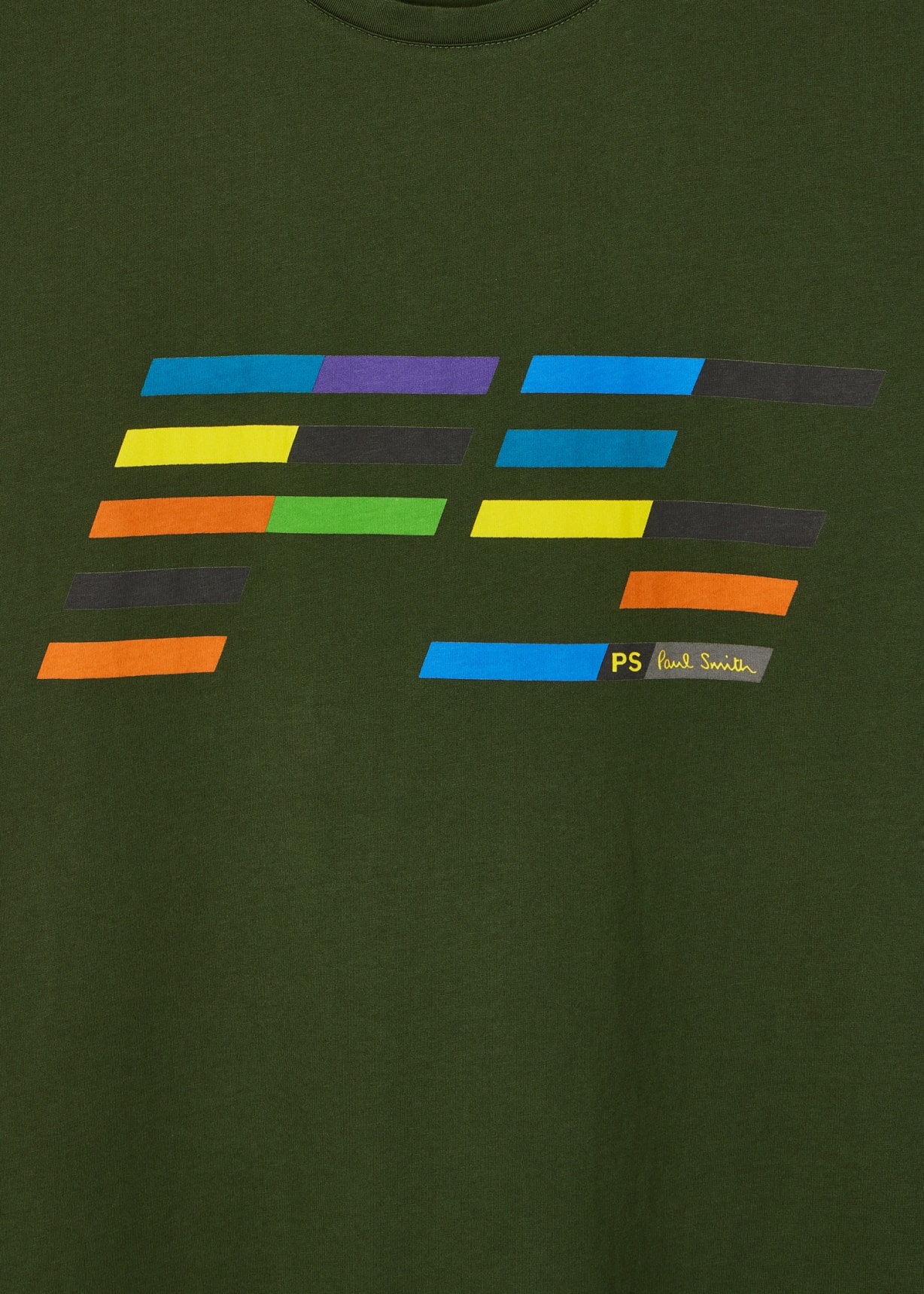 Green PS Tilt Logo T-Shirt