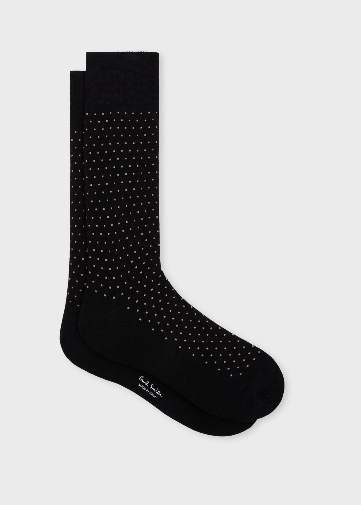 Black Polka Dot Socks