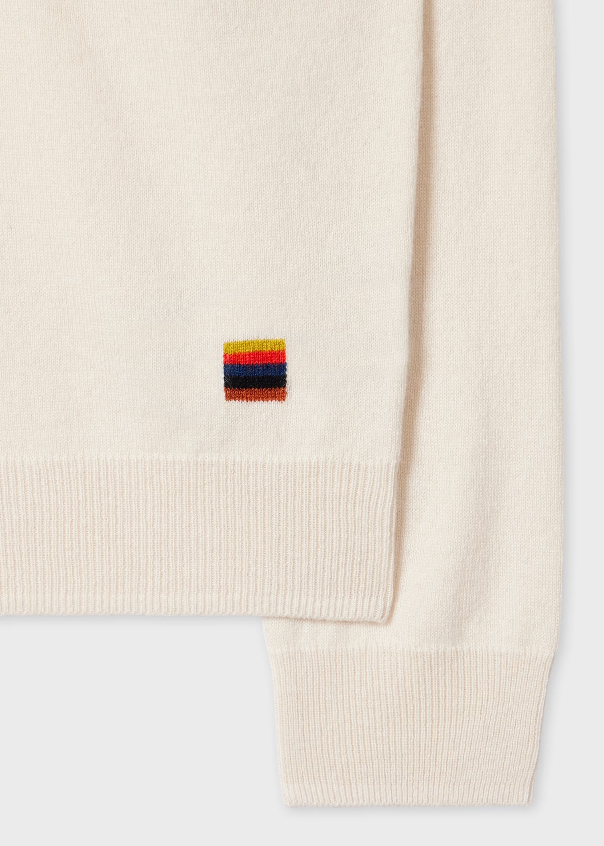 Women's Cream Crew Neck Cashmere Sweater Paul Smith