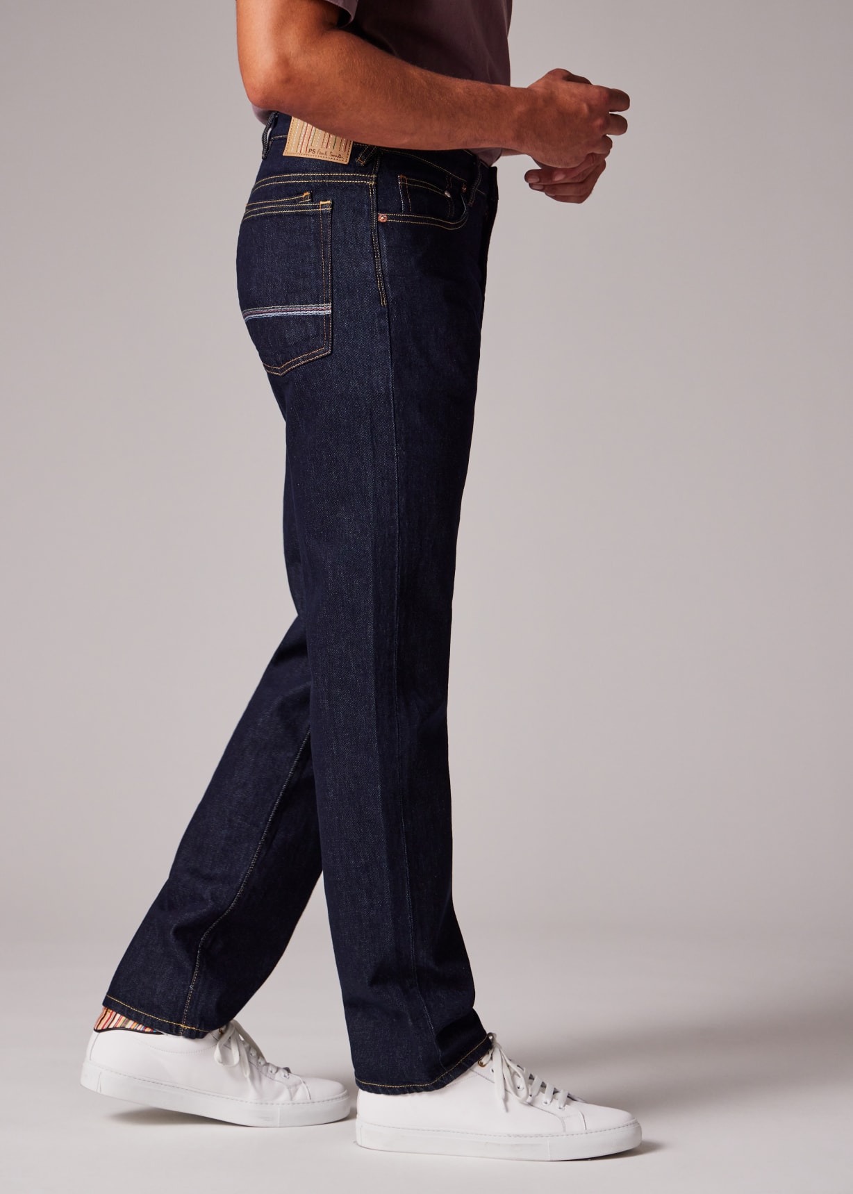 Men's Relaxed Tapered-Fit 'Organic Vintage Stretch' Jeans