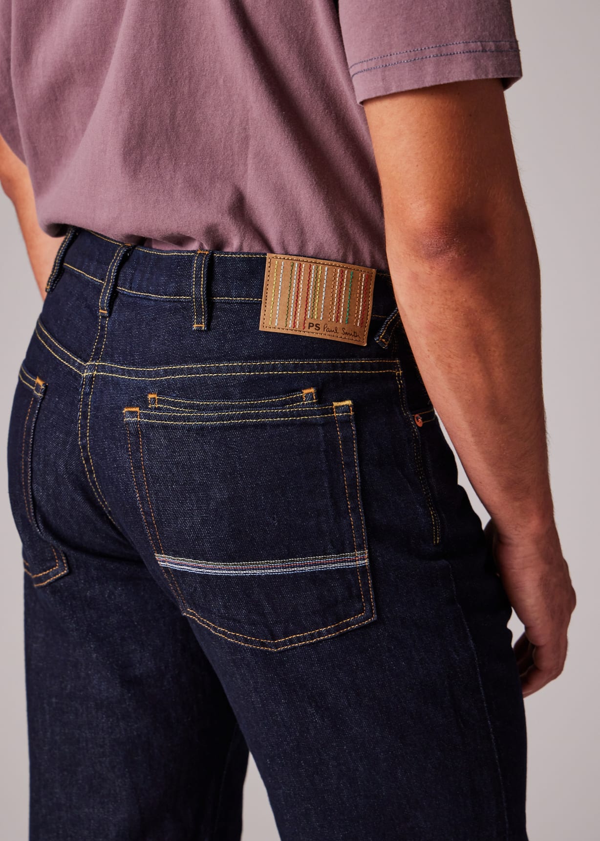 Men's Relaxed Tapered-Fit 'Organic Vintage Stretch' Jeans
