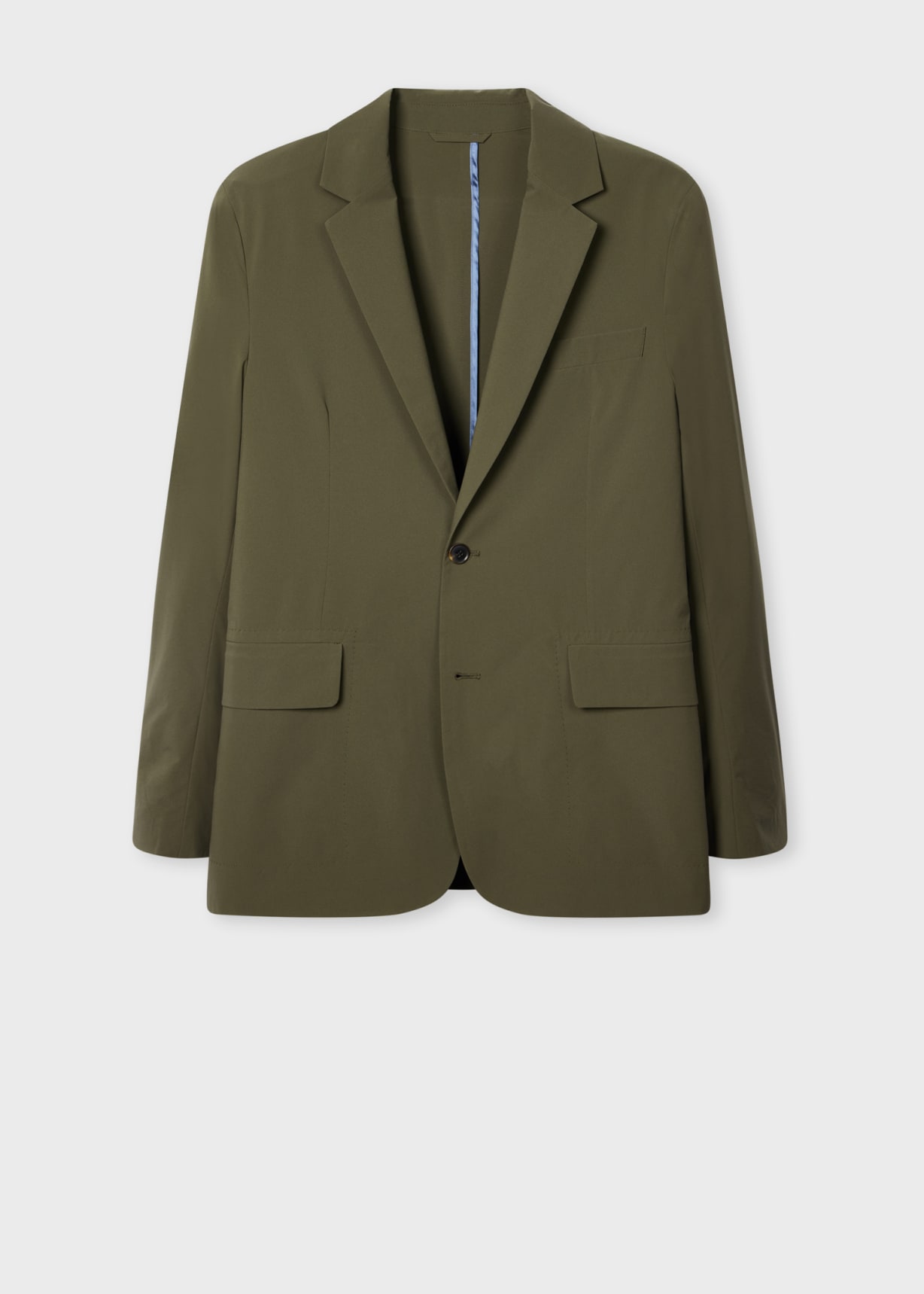 Men's Khaki Two-Way Stretch Technical Blazer