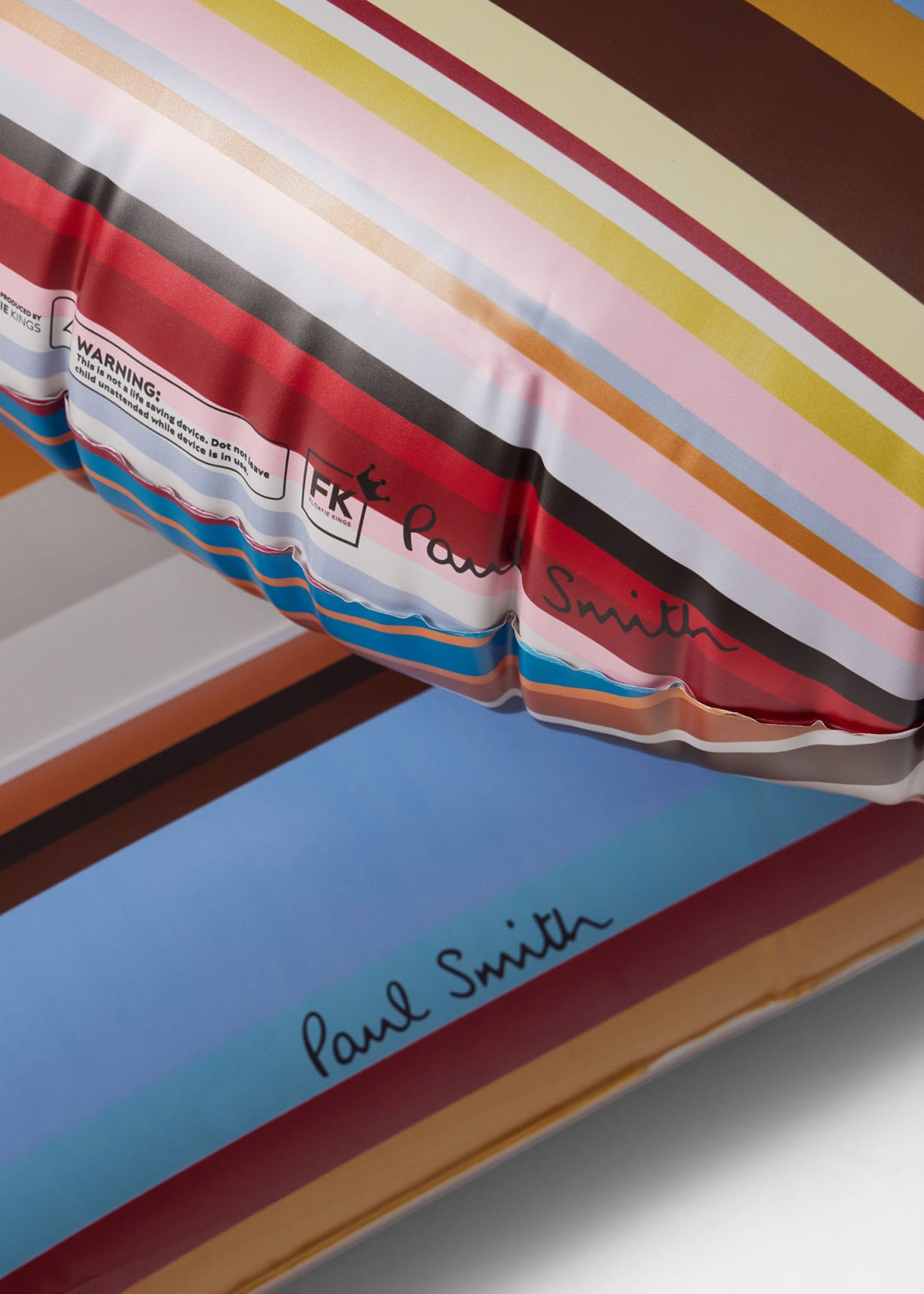 'Signature Stripe' Inflatable Pool Ring & Mattress