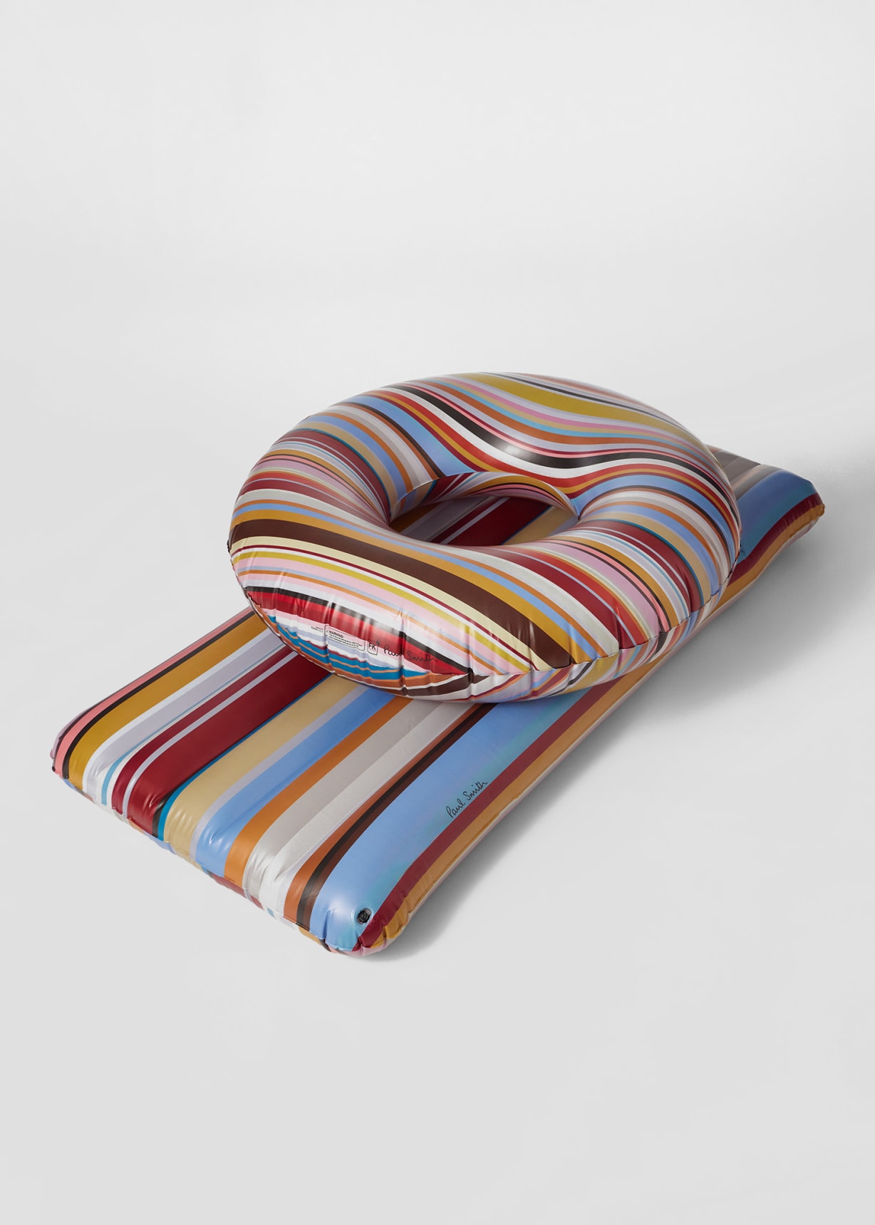 'Signature Stripe' Inflatable Pool Mattress