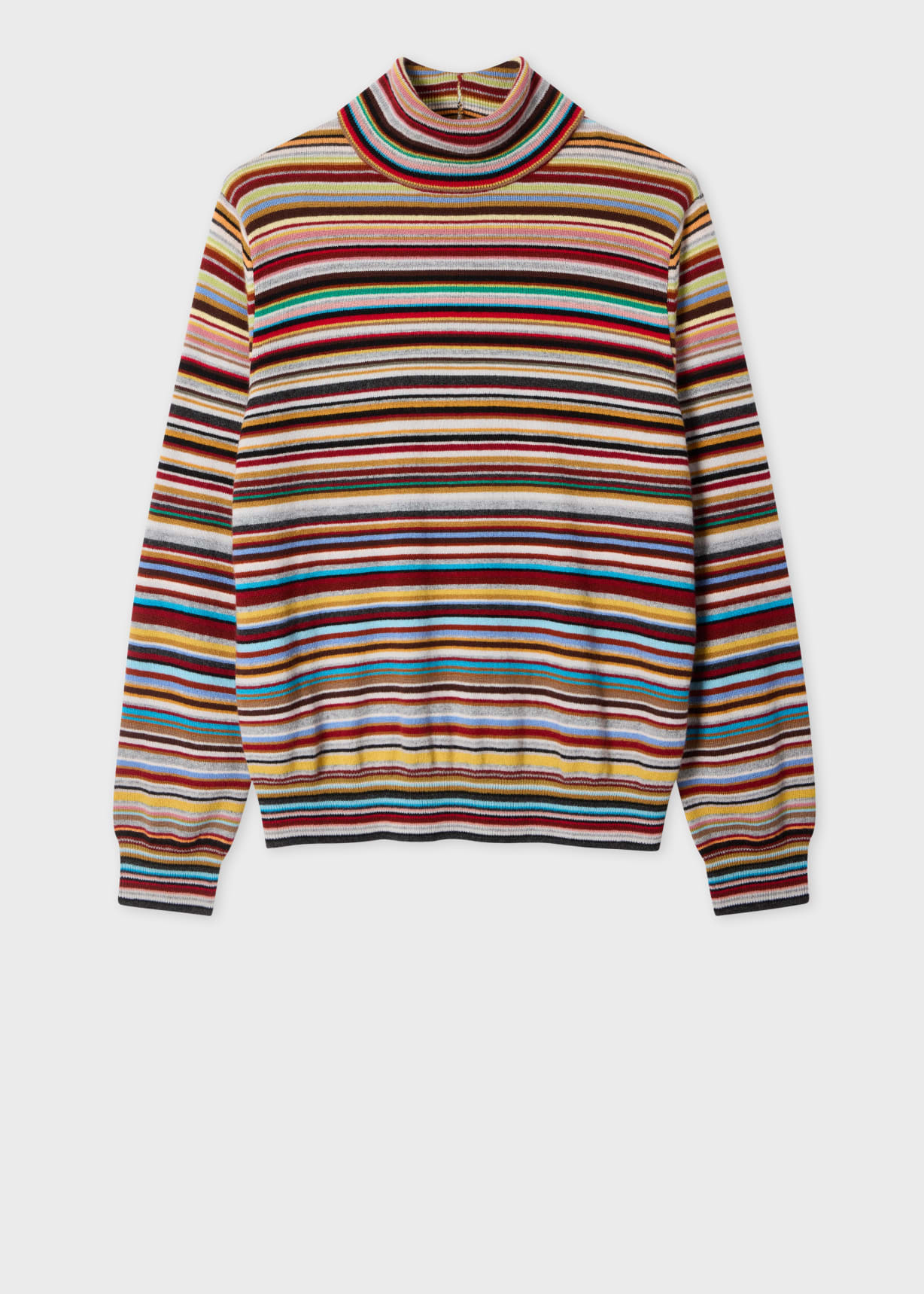 Women's 'Signature Stripe' Roll Neck Sweater
