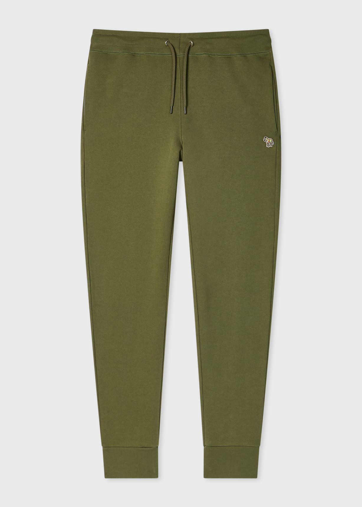 Men's Green Zebra Logo Sweatpants