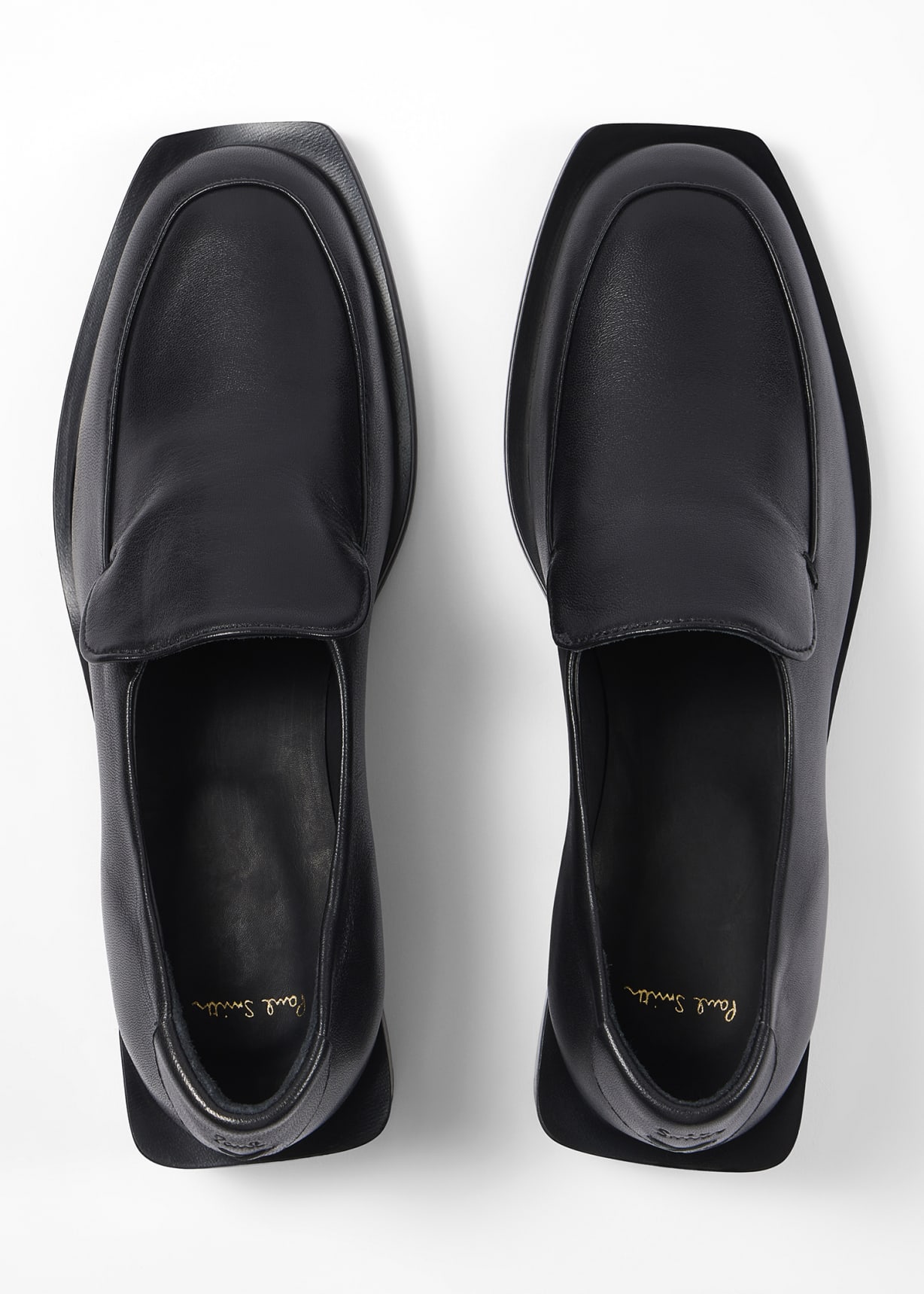 Women's Black 'Tavira' Block Heel Loafers