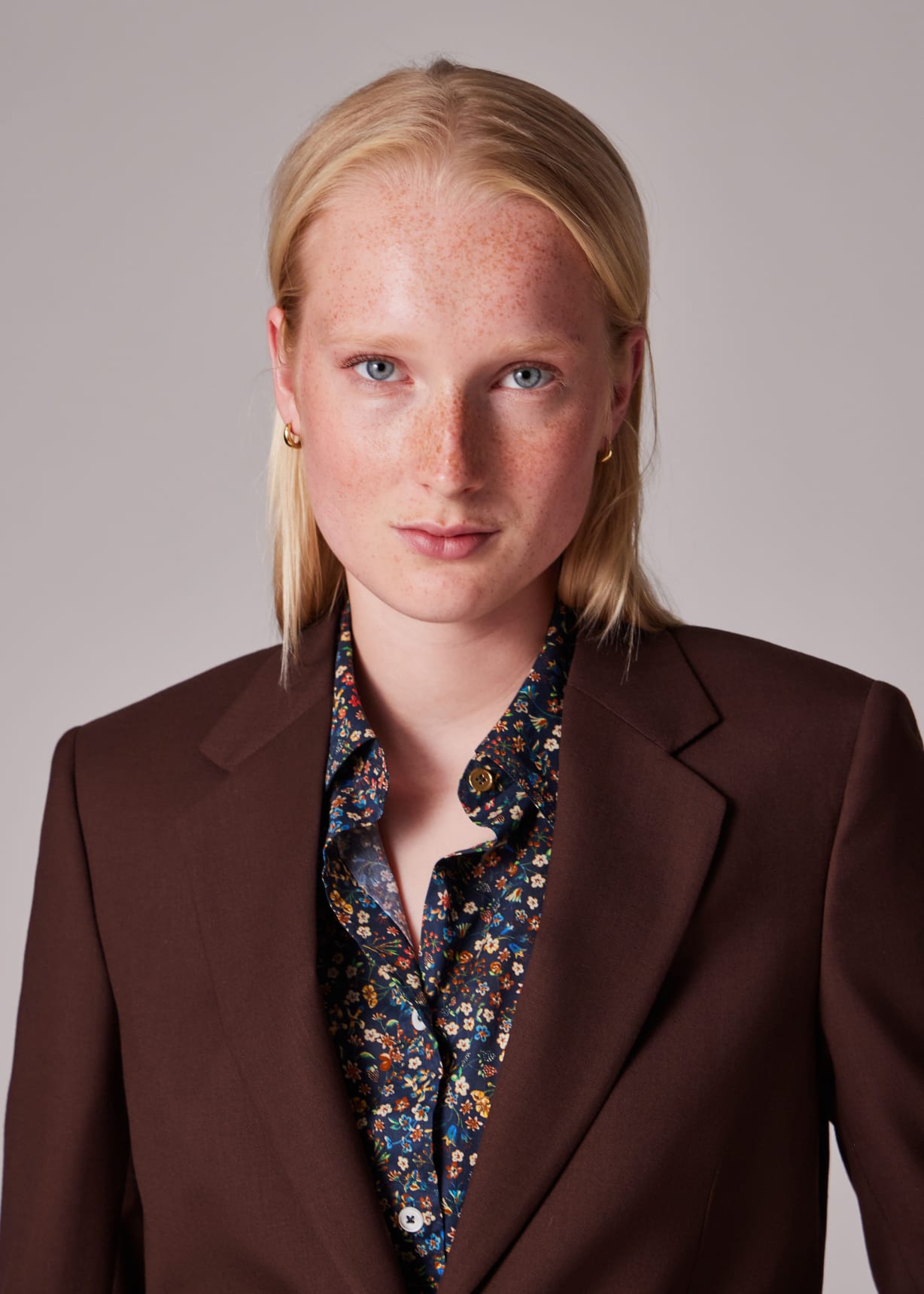 Women's A Suit To Travel In - Burgundy Wool Suit